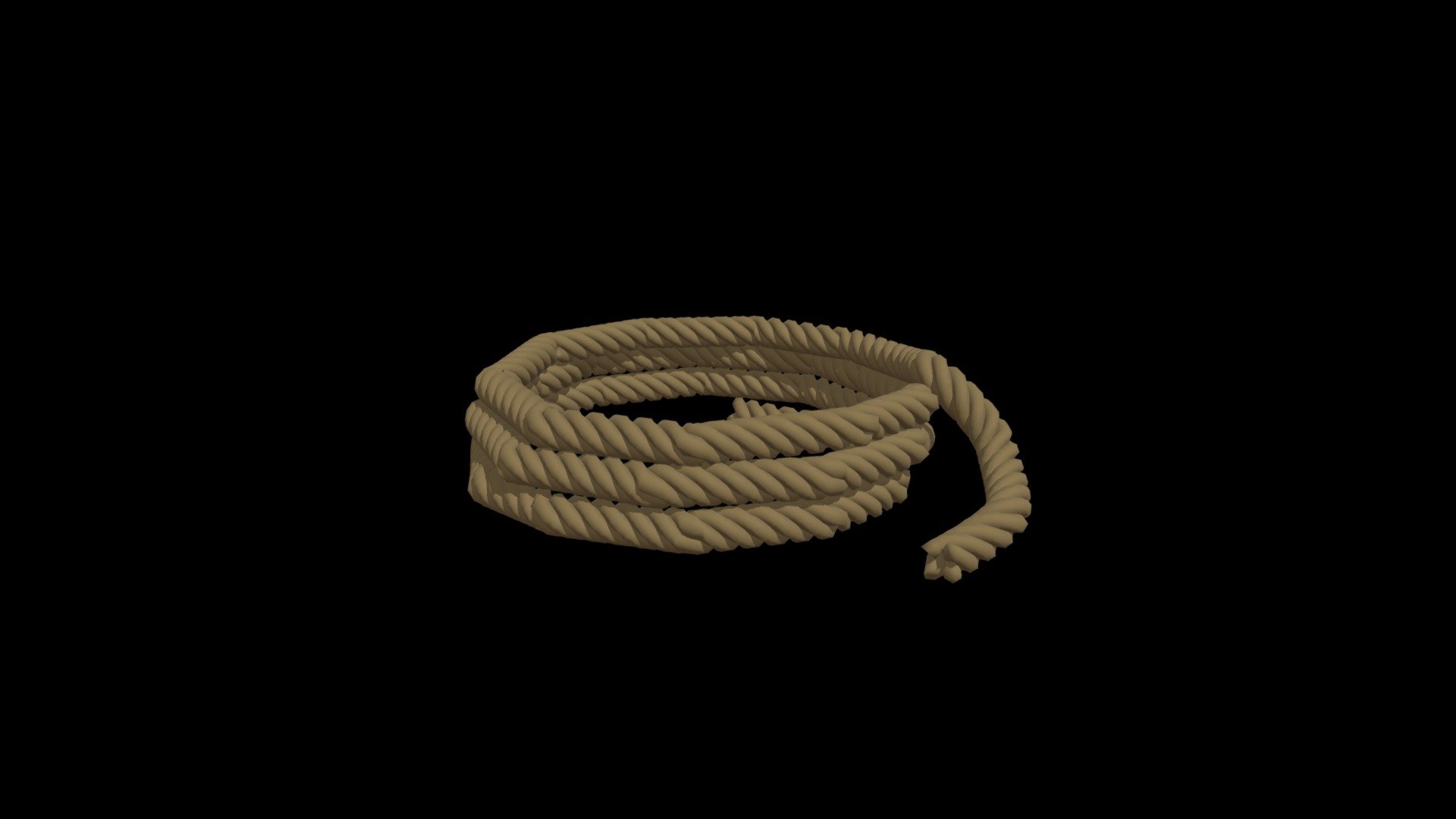 Coiled Rope - Download Free 3D model by TepidGames [f771d9b] - Sketchfab