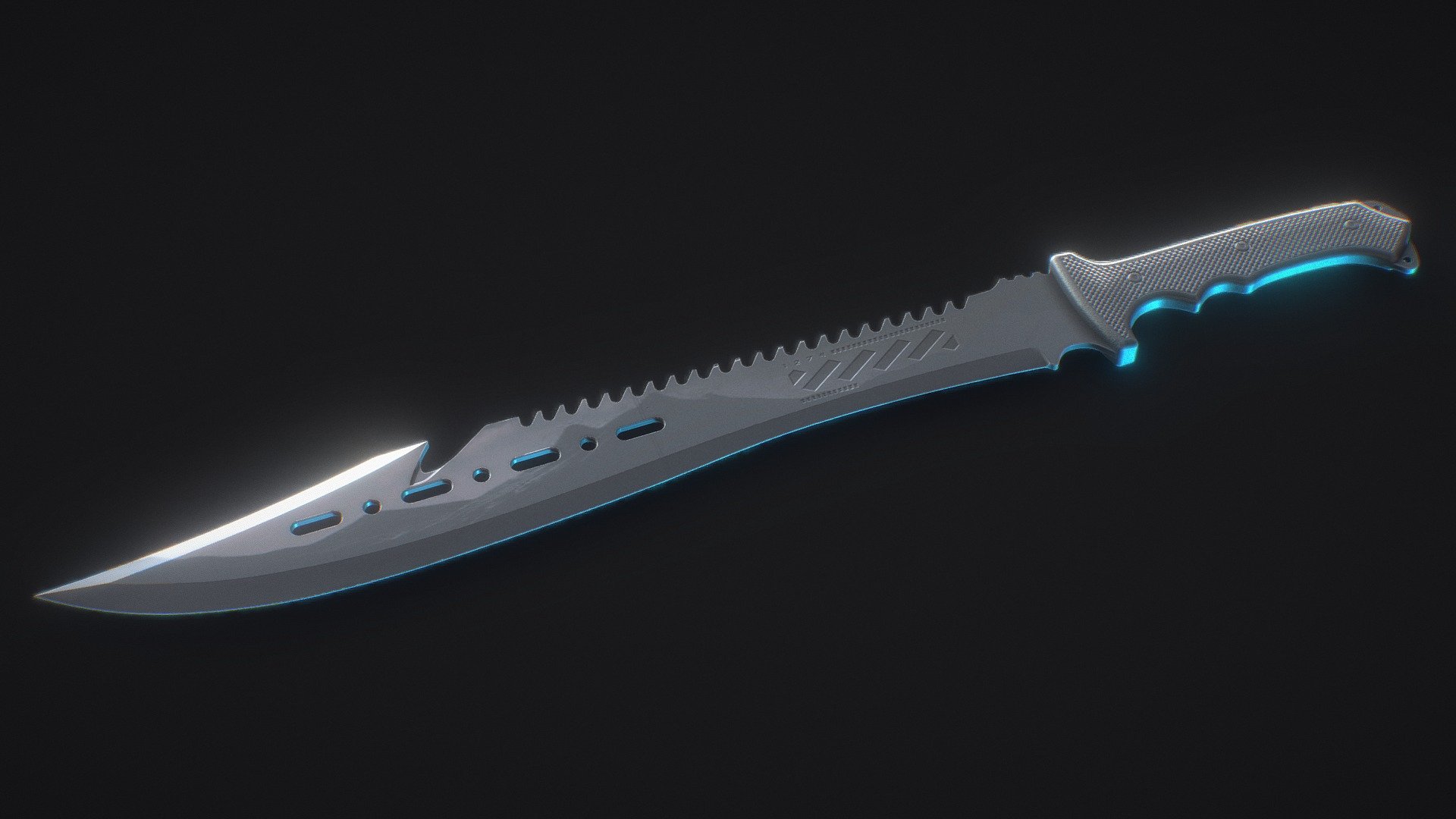 Dusk - Tactical Machete - Buy Royalty Free 3D model by re1monsen ...