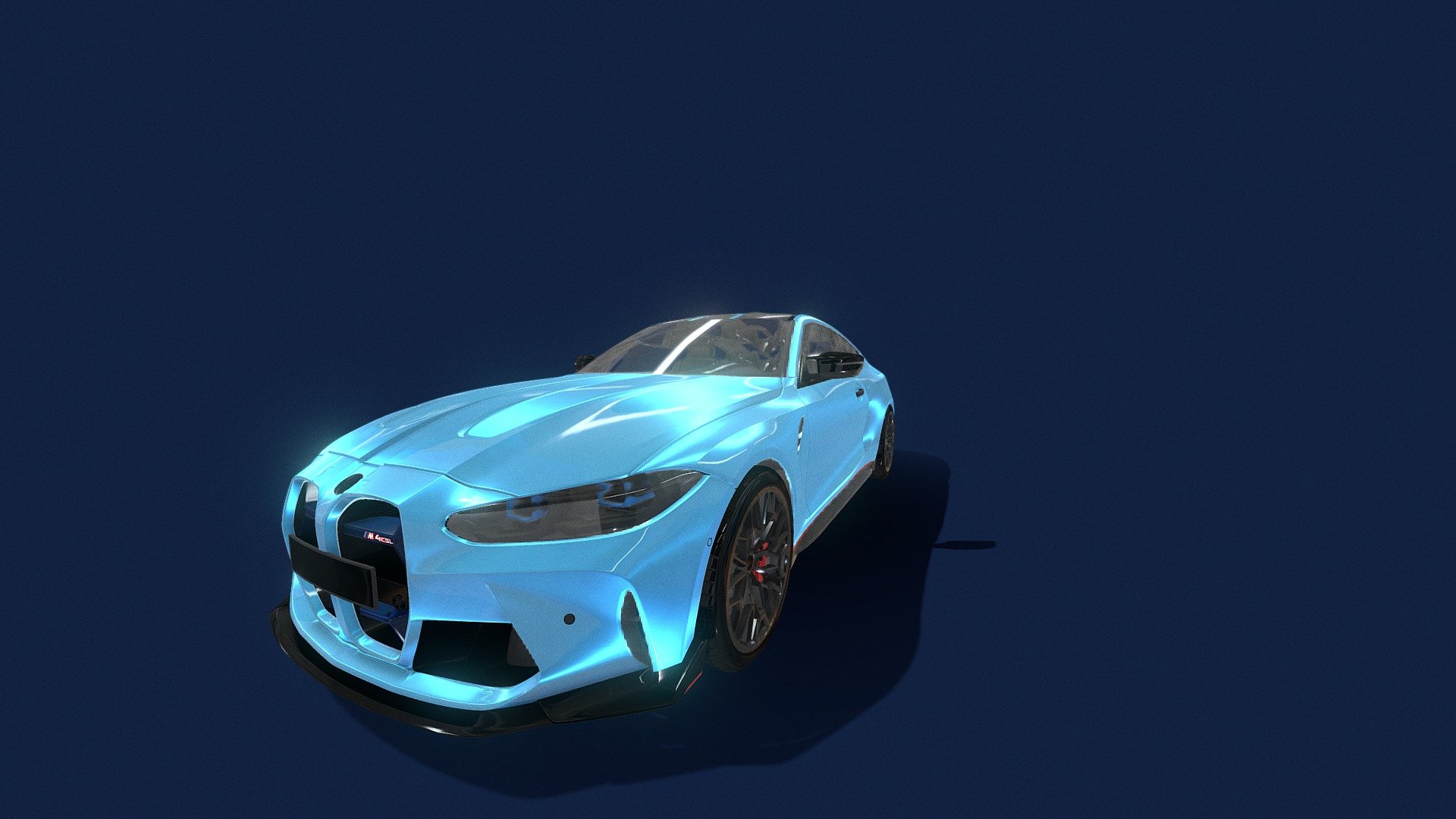 BMW M4csl - Download Free 3D model by dannzjs [f7736ee] - Sketchfab