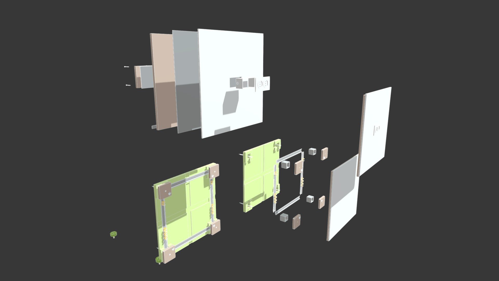 N WALL-LB - 3D model by balzagian [f7736fc] - Sketchfab
