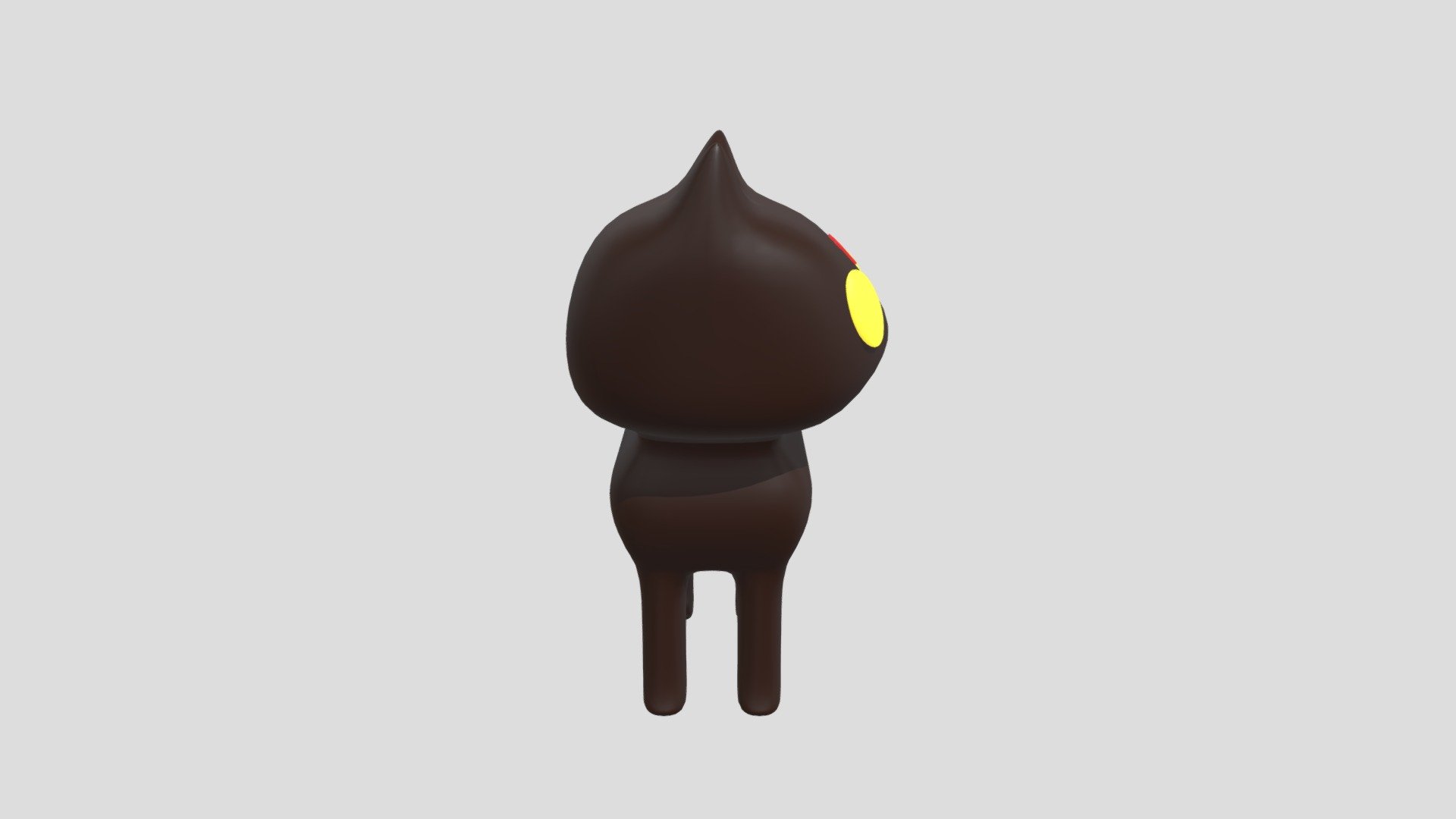 Chomusuke - 3D model by mjangel [f773d96] - Sketchfab