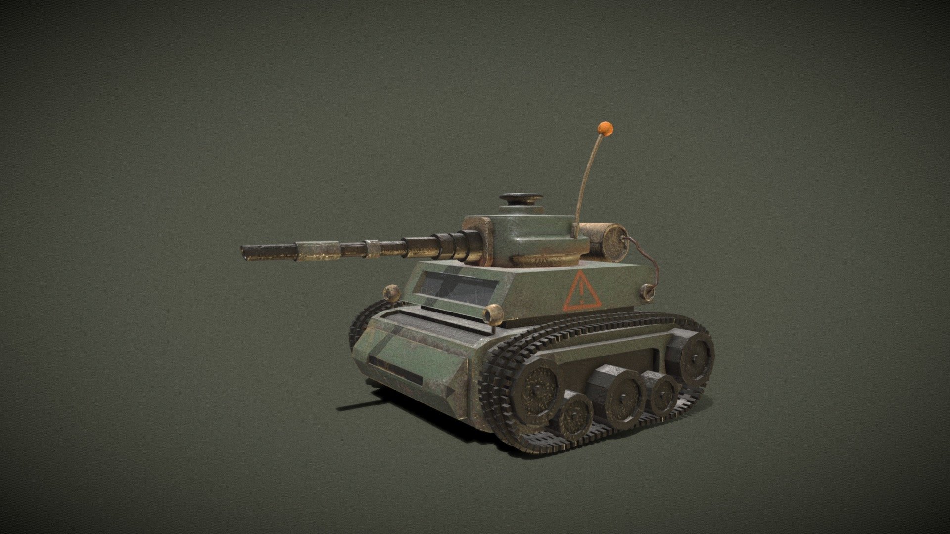 Tank - Download Free 3D model by Damla Yagli (@ddamlayagli) [f774d2a ...