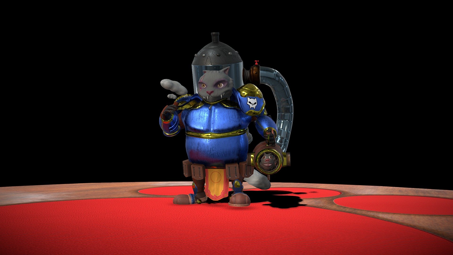 Mr Meow - 3D model by AngelosShiapani1 [f7750d1] - Sketchfab