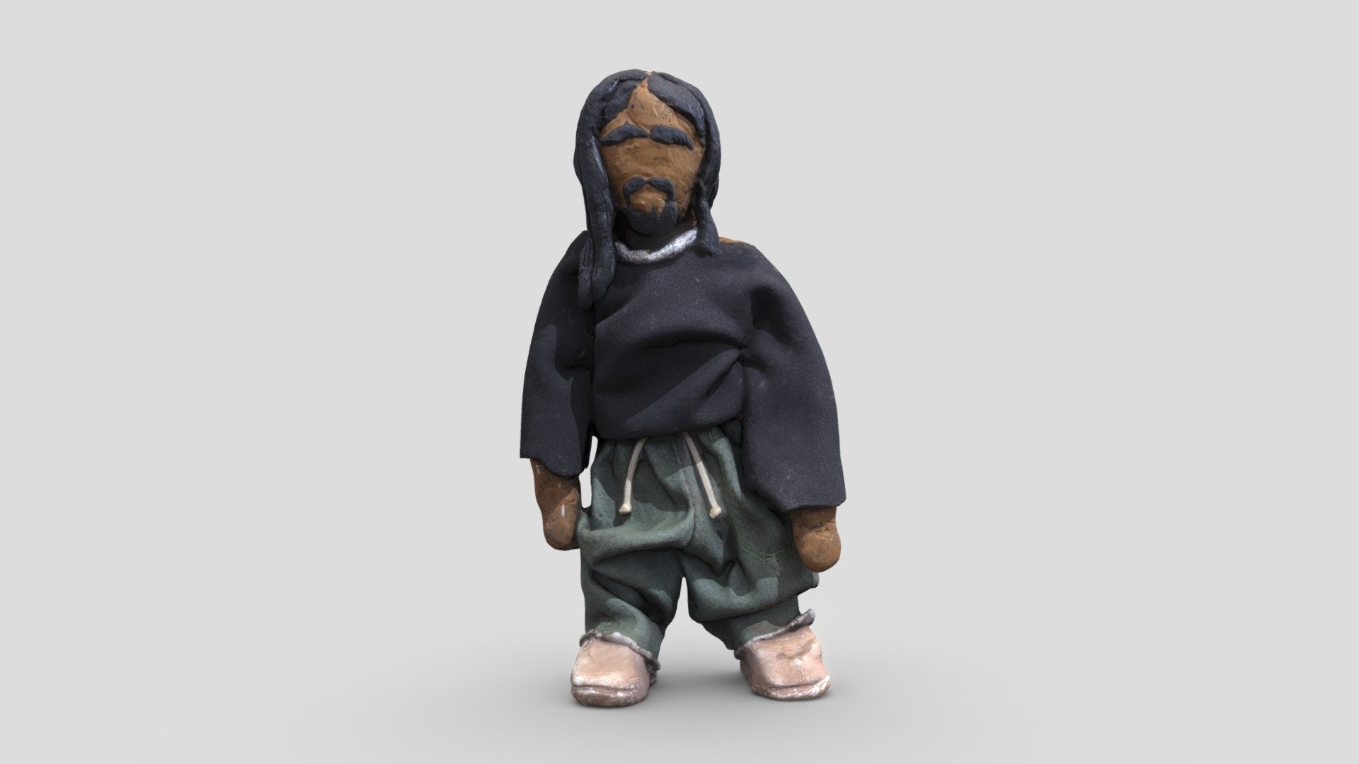 Yak The Mack Clay - 3D model by FletchTech [f775142] - Sketchfab
