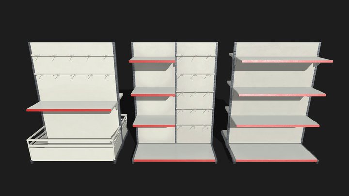 Store-shelf 3D models - Sketchfab
