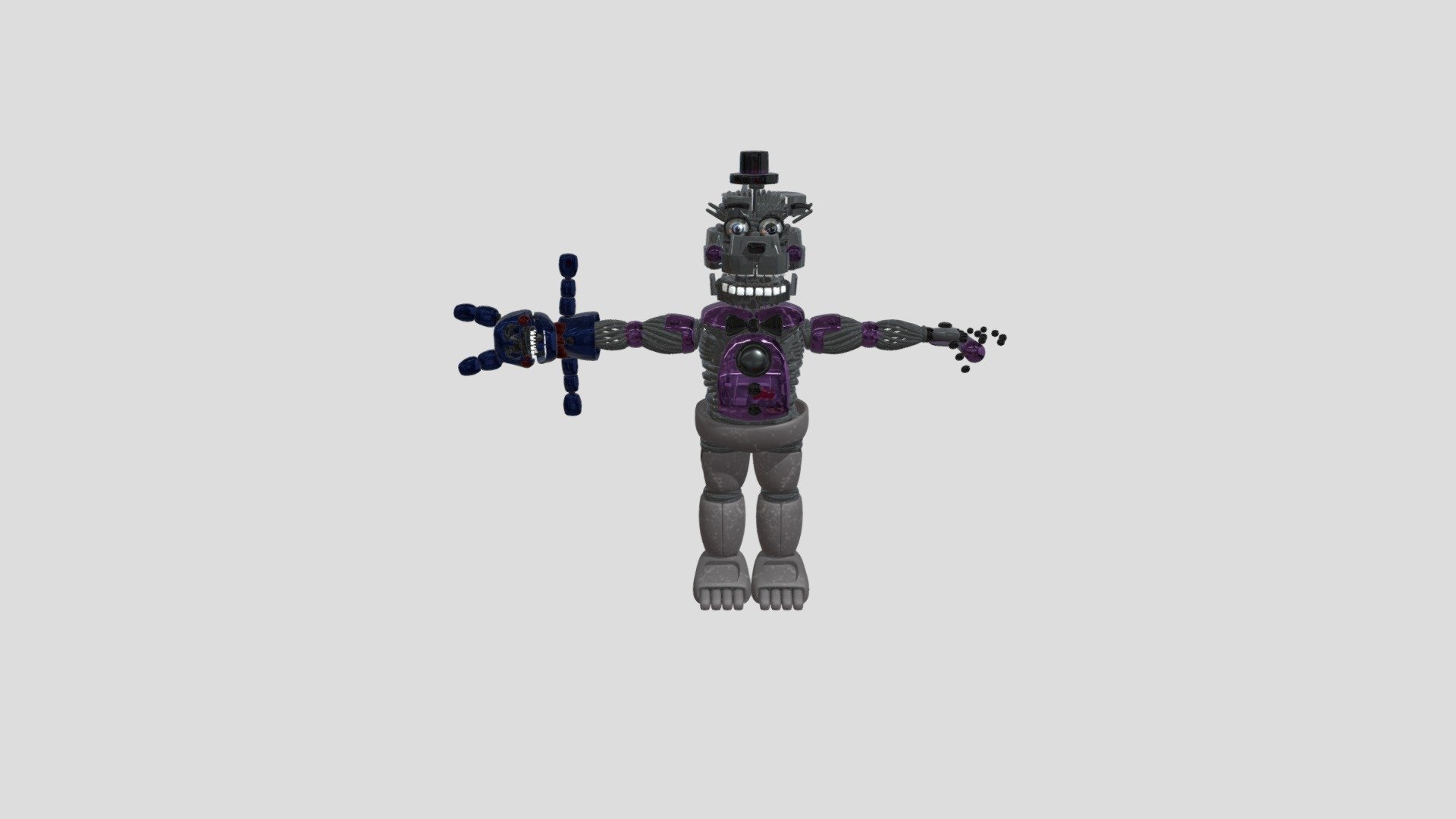 Funtime Freddy Is Dead - Download Free 3D model by ballora (@jamie.t ...