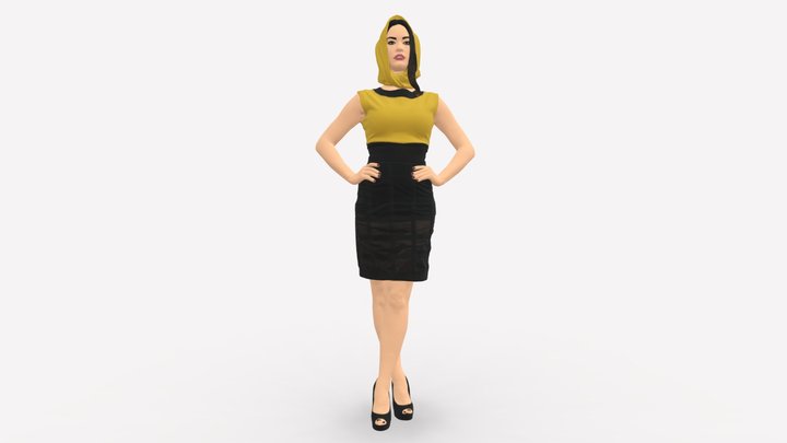 Headscarf 3D models - Sketchfab