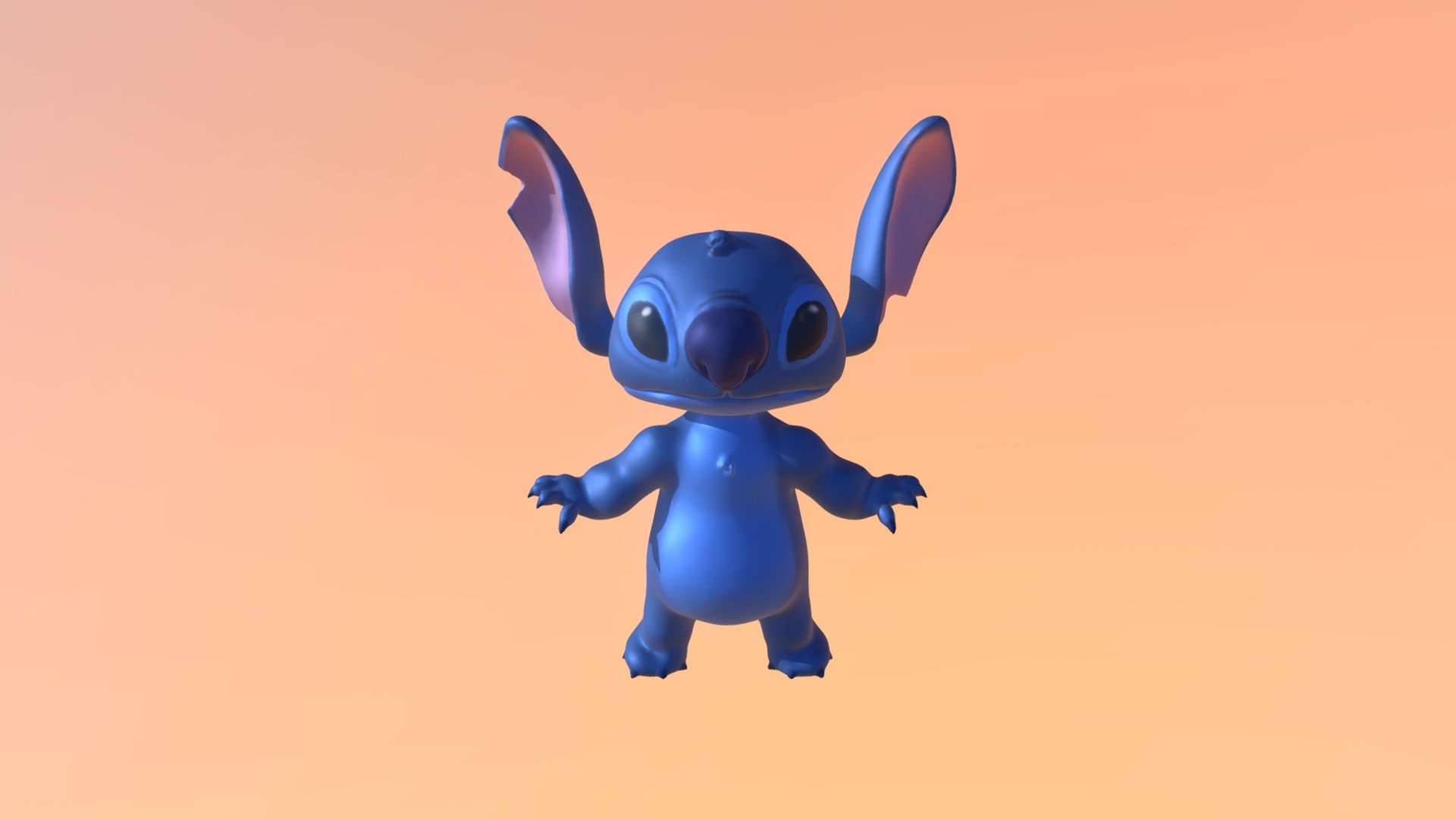 Stitch - 3D model by sharara [f77827d] - Sketchfab