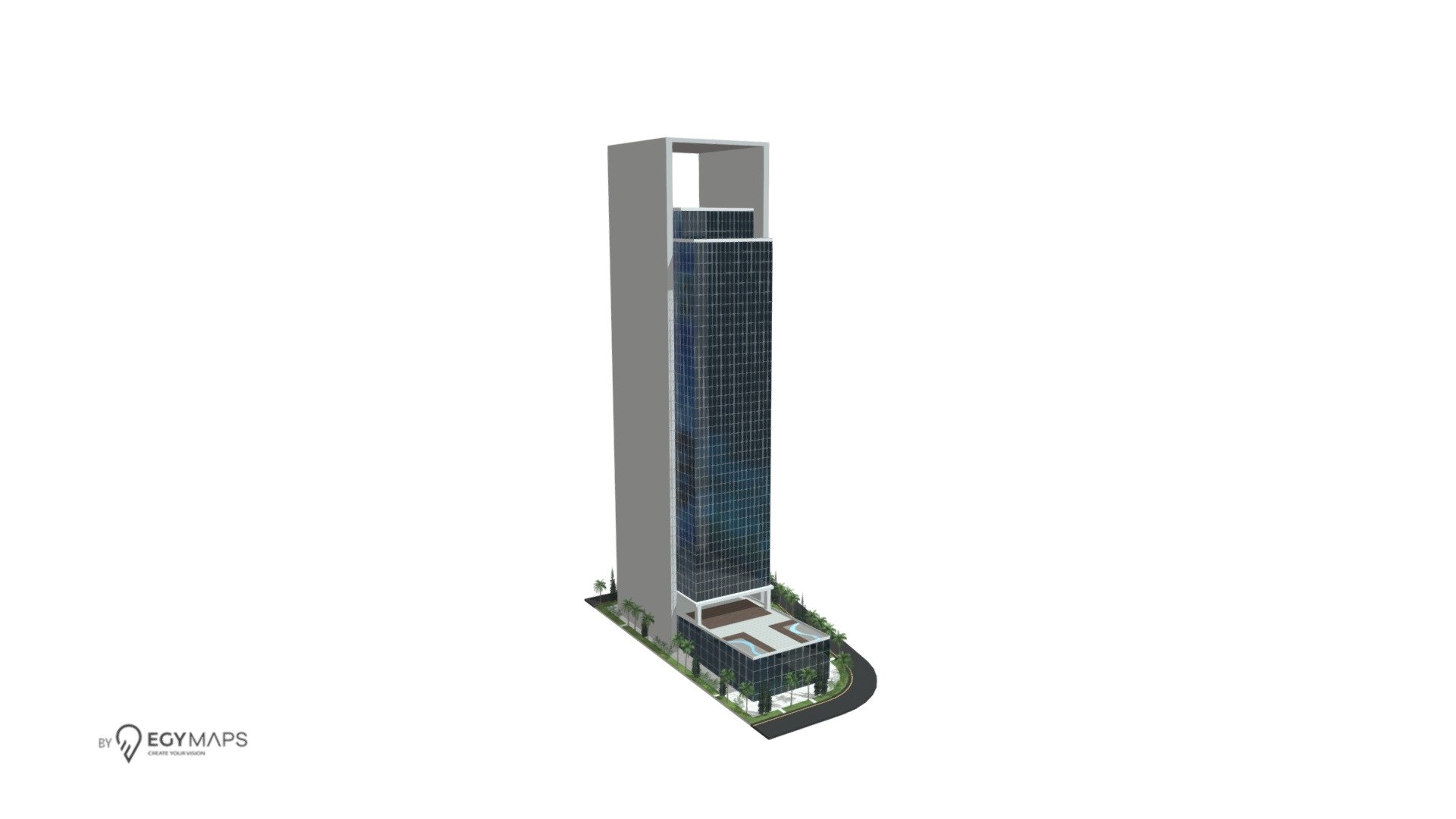 Infinity Tower - 3D model by Egy-maps [f778dd1] - Sketchfab