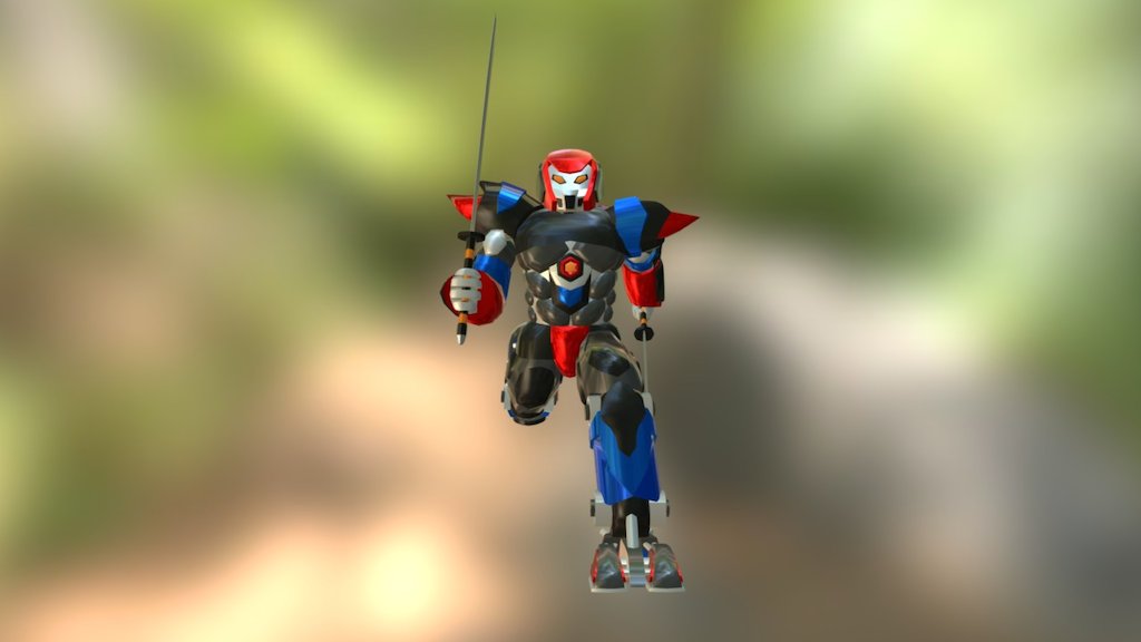 Mech (V-3.17) run cycle - 3D model by Nathan (@nathanday) [f77aa54 ...