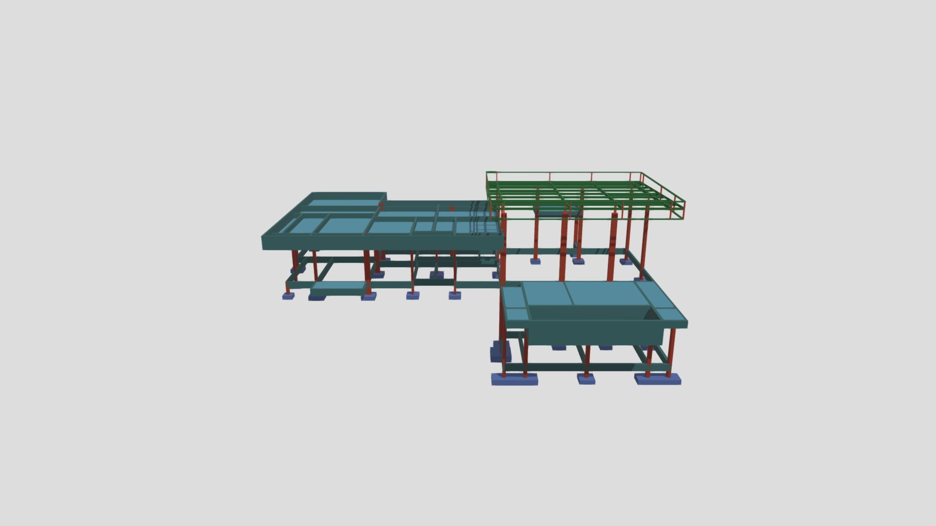 353 - Residência - Santa Tereza - V2 - 3D model by Mendonça Engenharia ...