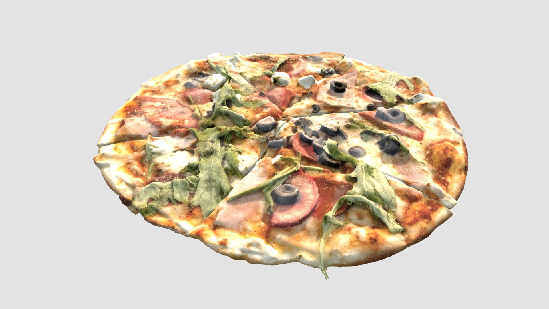 pizza - Buy Royalty Free 3D model by Evermotion [f77bc43] - Sketchfab Store