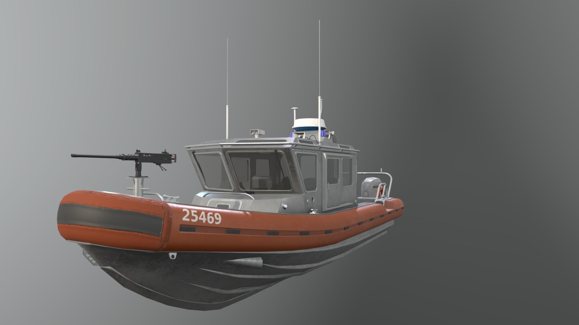 us coast guard defender boat - 3D model by nicefilms.ua [f77f192 ...