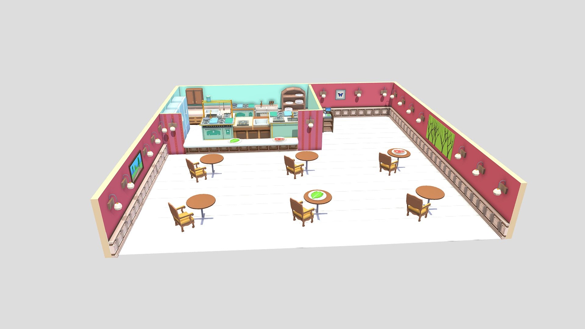 caffee - 3D model by CC (@ccsf) [f781826] - Sketchfab