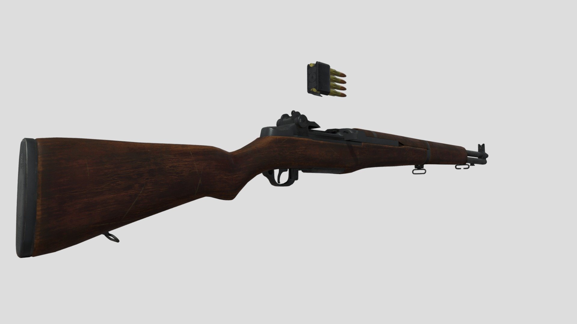 US M1_Rifle - 3D model by Mahesh_Goud_mrduniya (@Mahesh_goud0286 ...