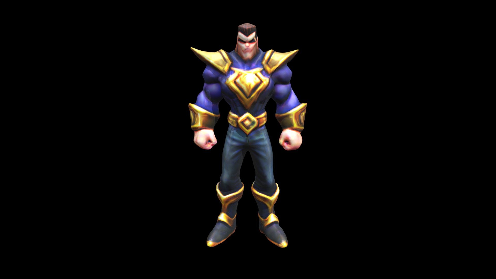 boss Stylized hero league of legends Game ready - Download Free 3D ...