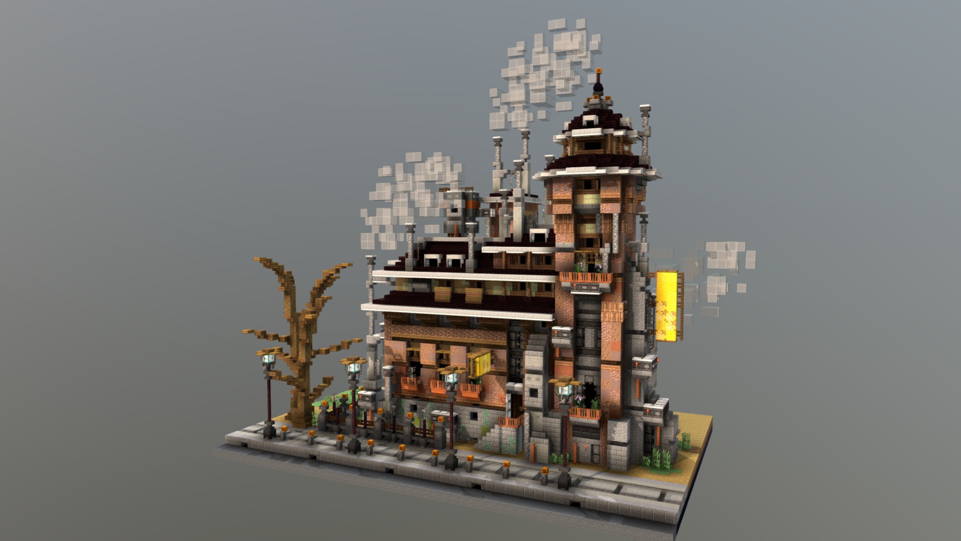little industrial Structure - 3D model by Vanpy [f782a12] - Sketchfab