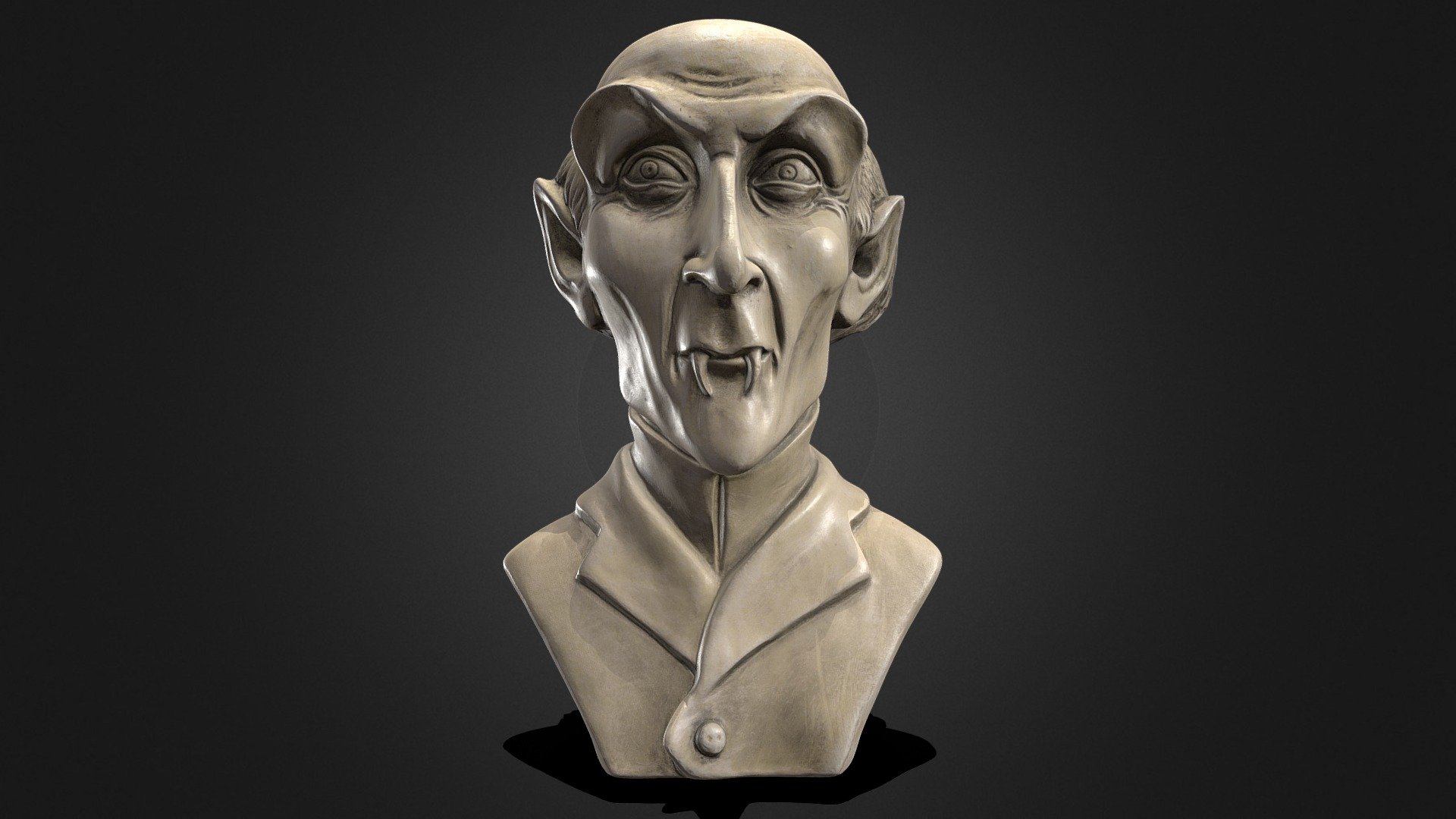 Nosferatu Bust - Download Free 3D model by JPDV [f785170] - Sketchfab