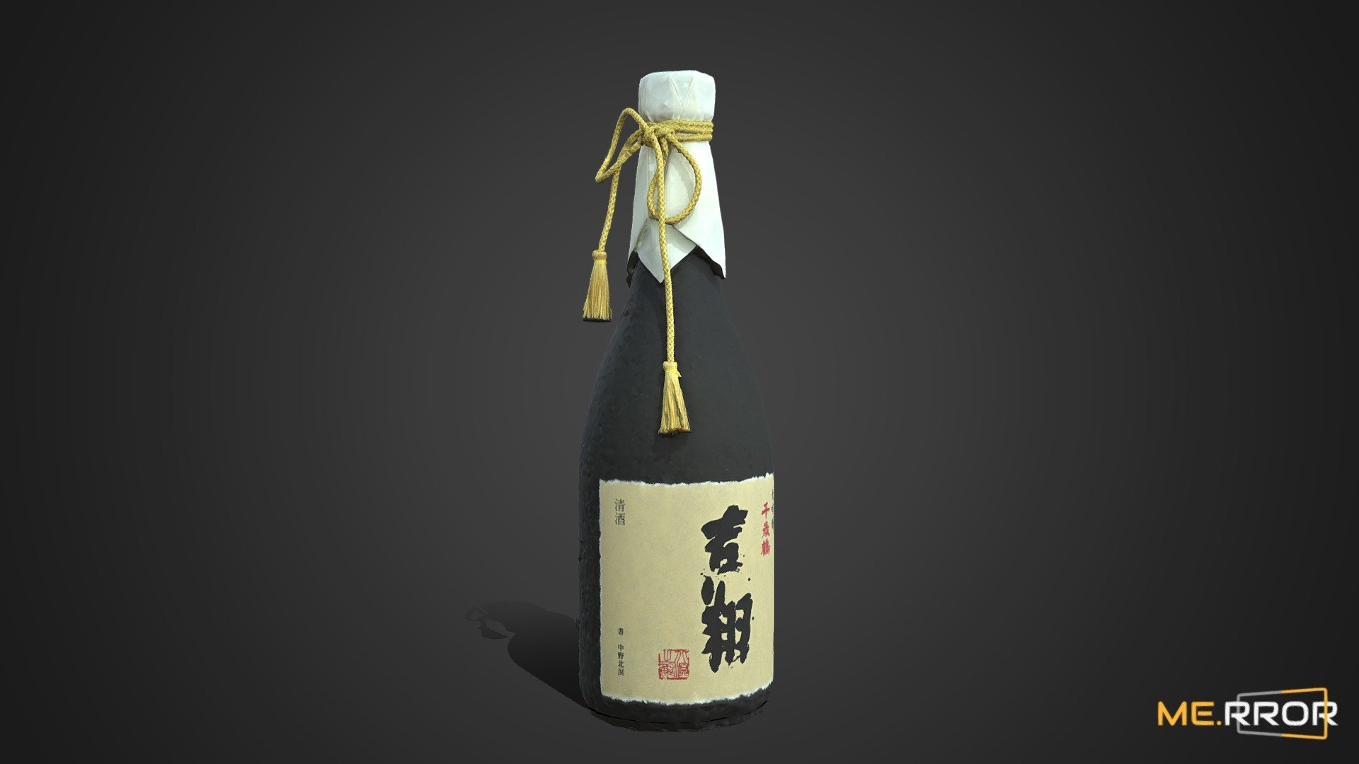 Sake Bottle 2 - Buy Royalty Free 3D model by ME.RROR Studio (@merror) [f785966] - Sketchfab Store