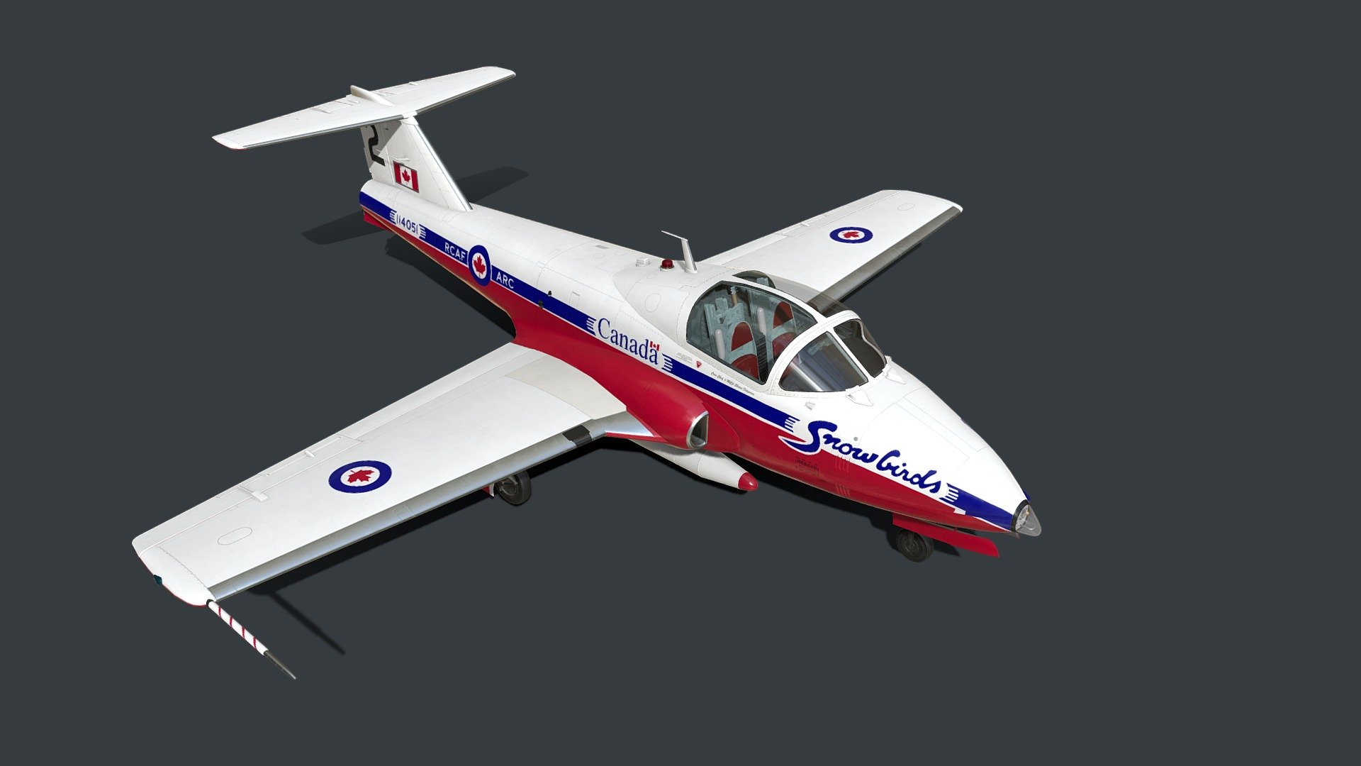CT-114 Tutor - Buy Royalty Free 3D model by Tim Samedov (@citizensnip) [f787630] - Sketchfab Store