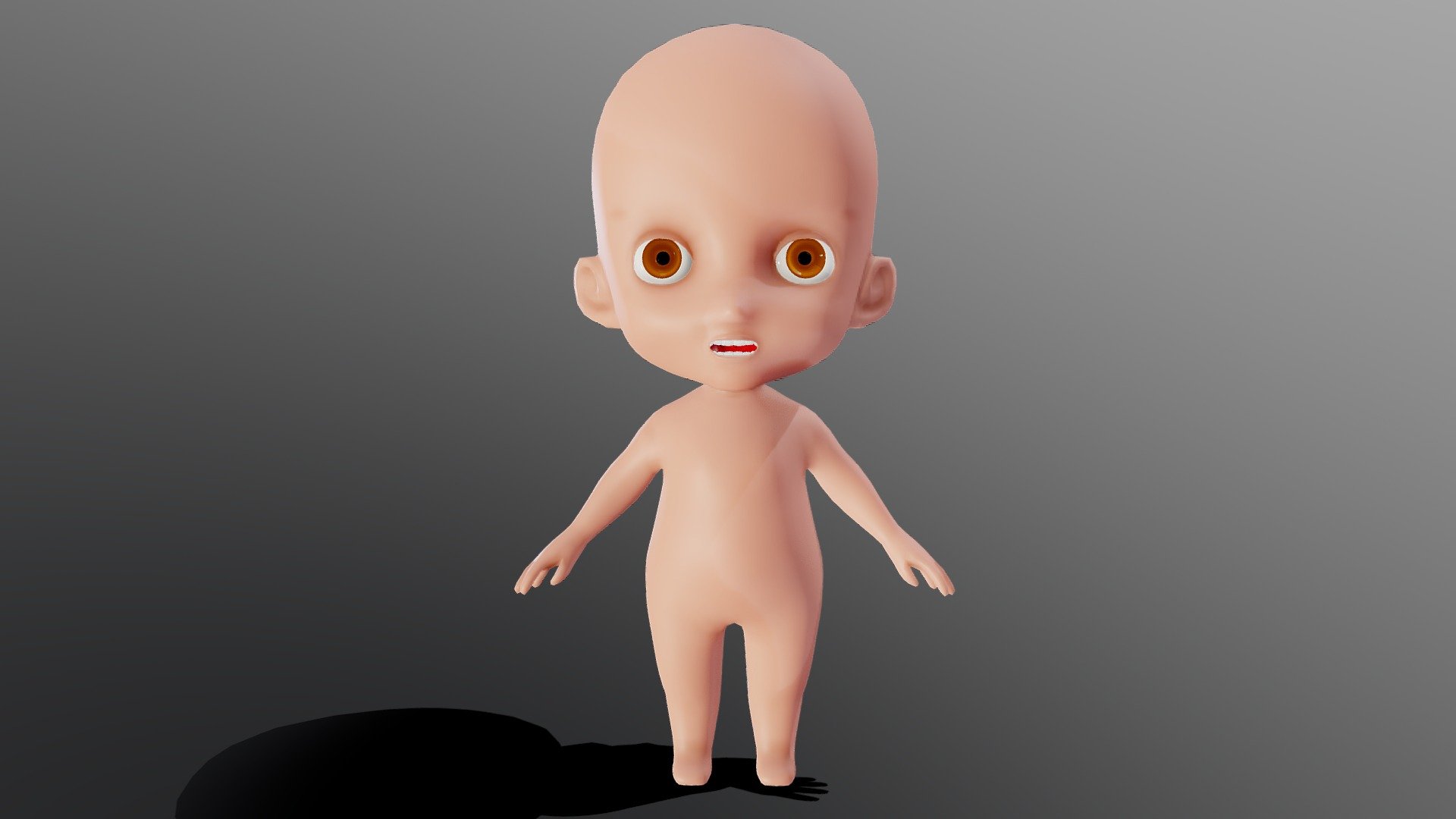 Base Mesh Chibi - Buy Royalty Free 3D model by ghBanck (@GHB.3DArt ...
