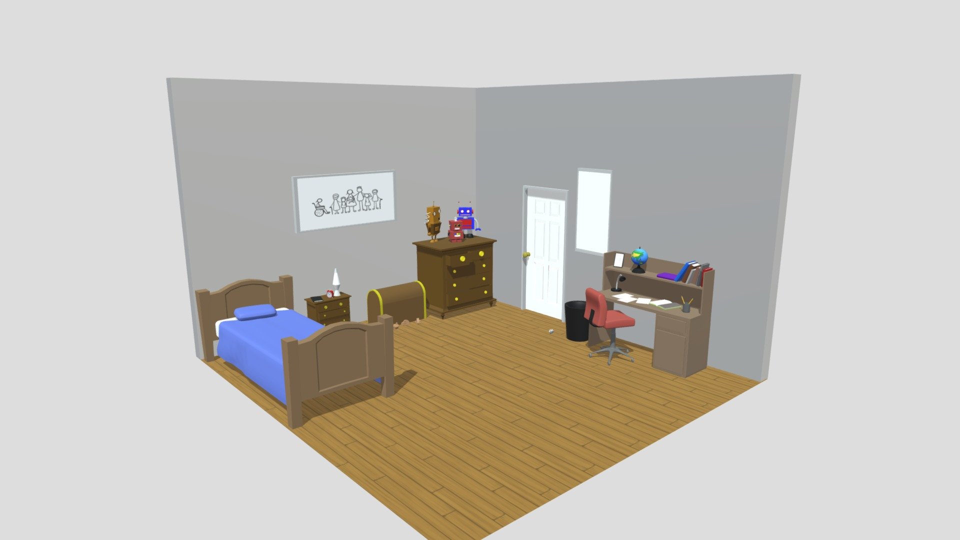 Room - 3D model by tquinn18 [f788c89] - Sketchfab
