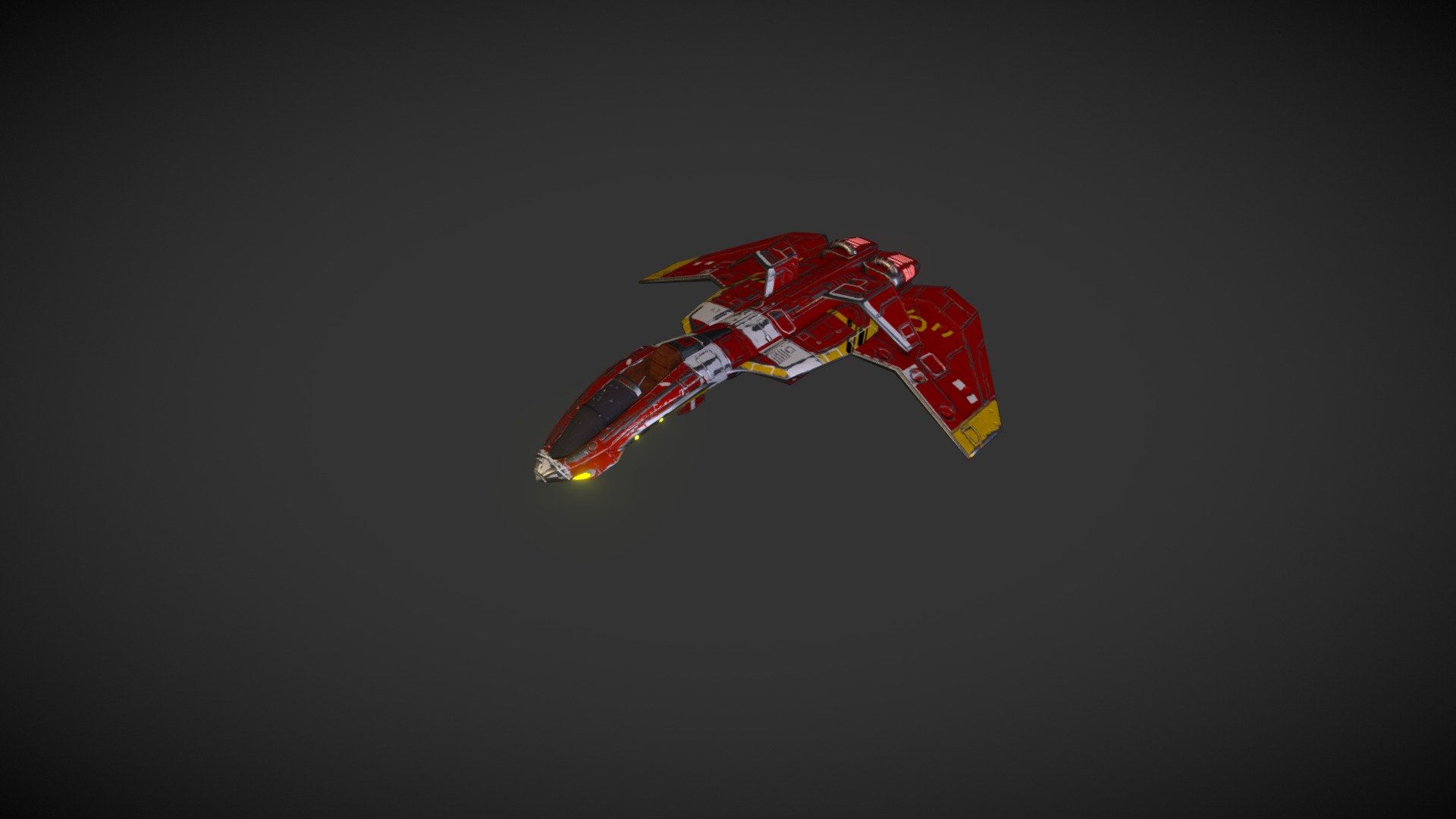 Space_ships - 3D model by Dupont Lucas (@lucasdupont008) [f78a641 ...