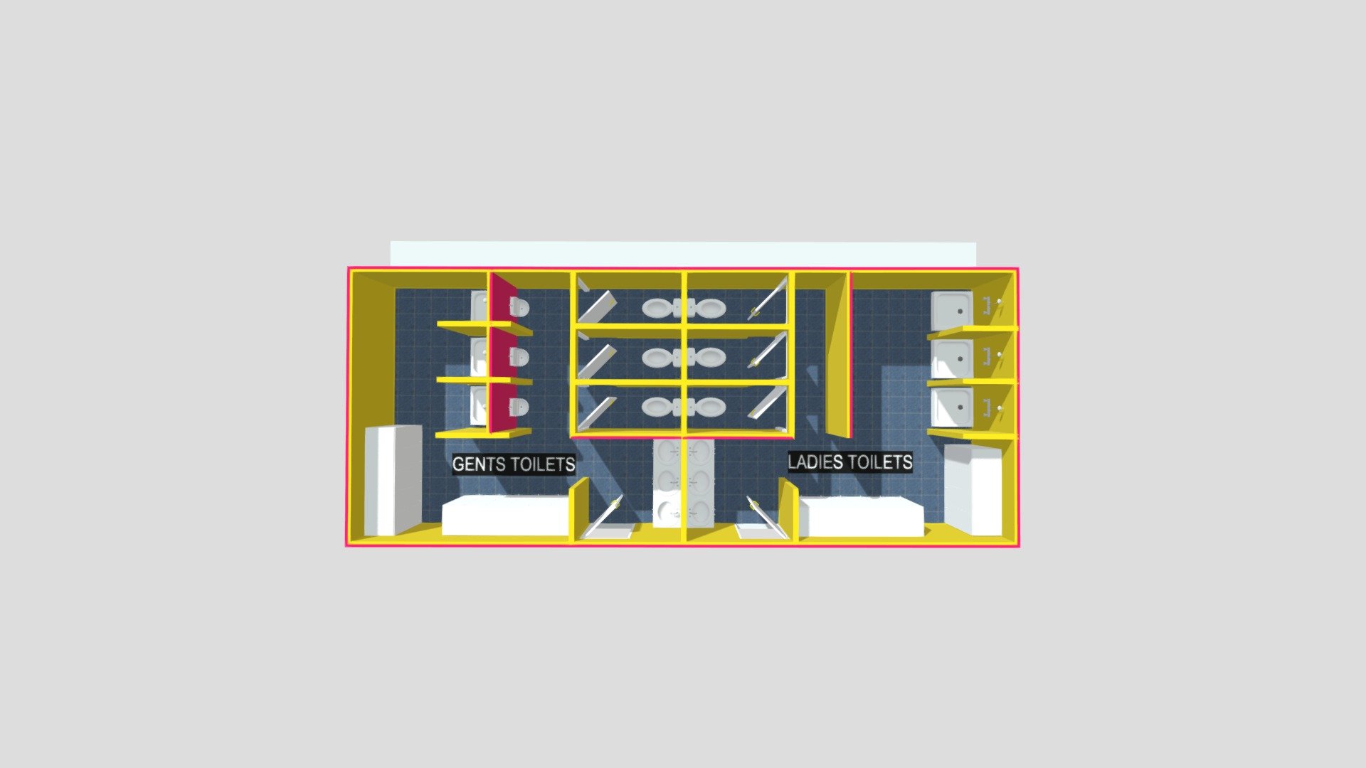 WS STAFF LOCKERS - 3D model by GOTOPEMBA [f78a646] - Sketchfab