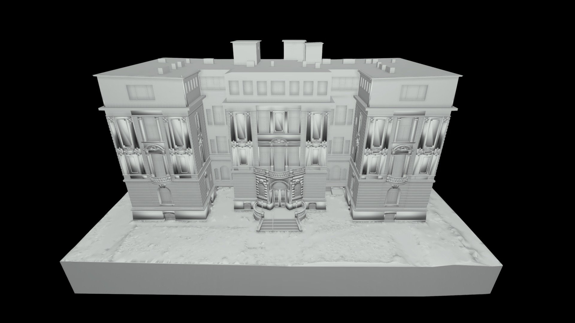 Health facility - 3D model by OCUPLAN ® (@LaserVision) [f78a867 ...