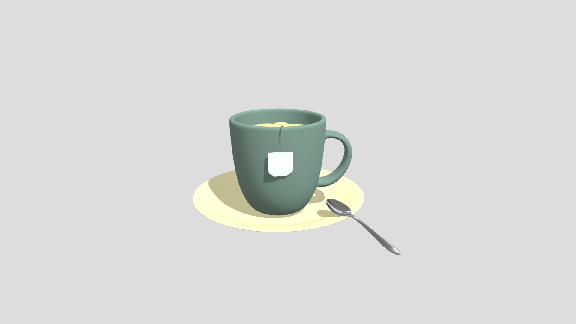 Cup of tea - 3D model by coolzv [f78ab4a] - Sketchfab