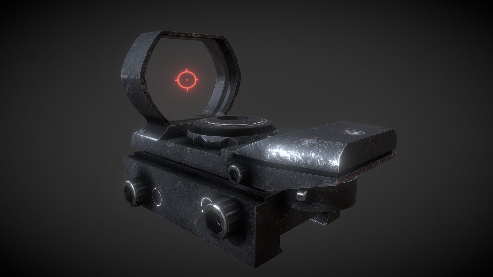 Red Dot Sight - 3D model by FWTeastwood [f78bbcd] - Sketchfab