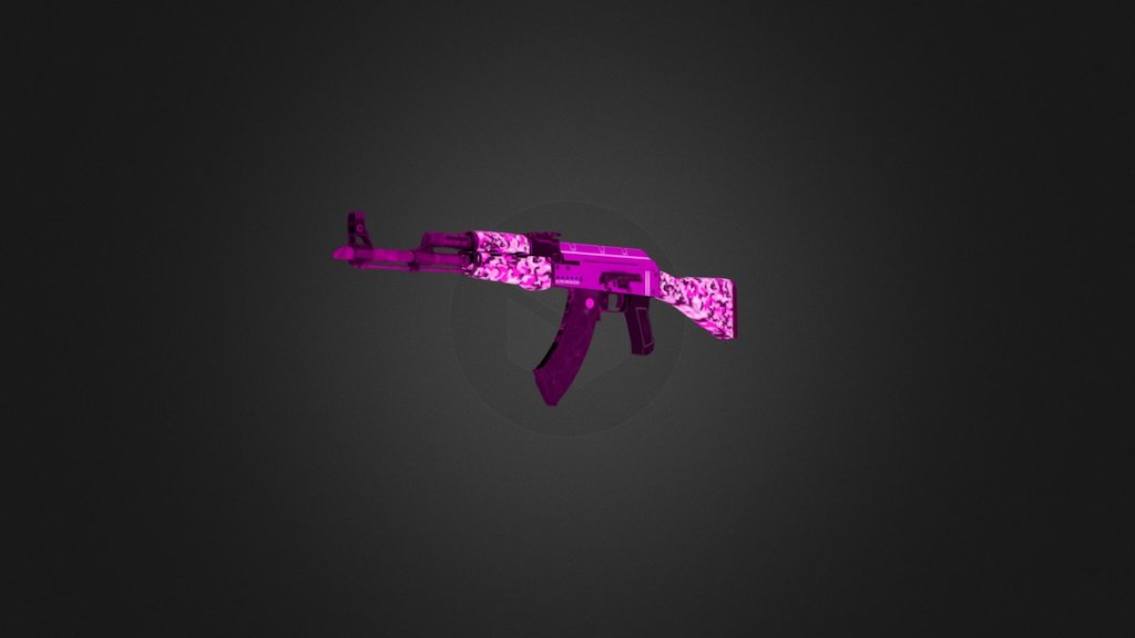 Ak 47 Candy Camo MK.2 - 3D model by Corkinio [f78e354] - Sketchfab