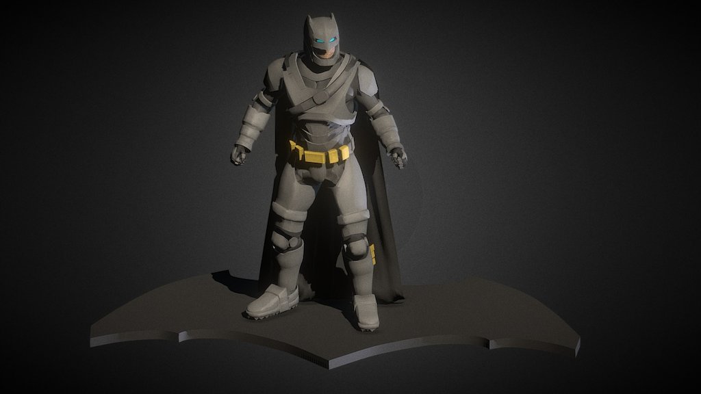 Armored Batman posed - 3D model by sam146 [f78e5e7] - Sketchfab