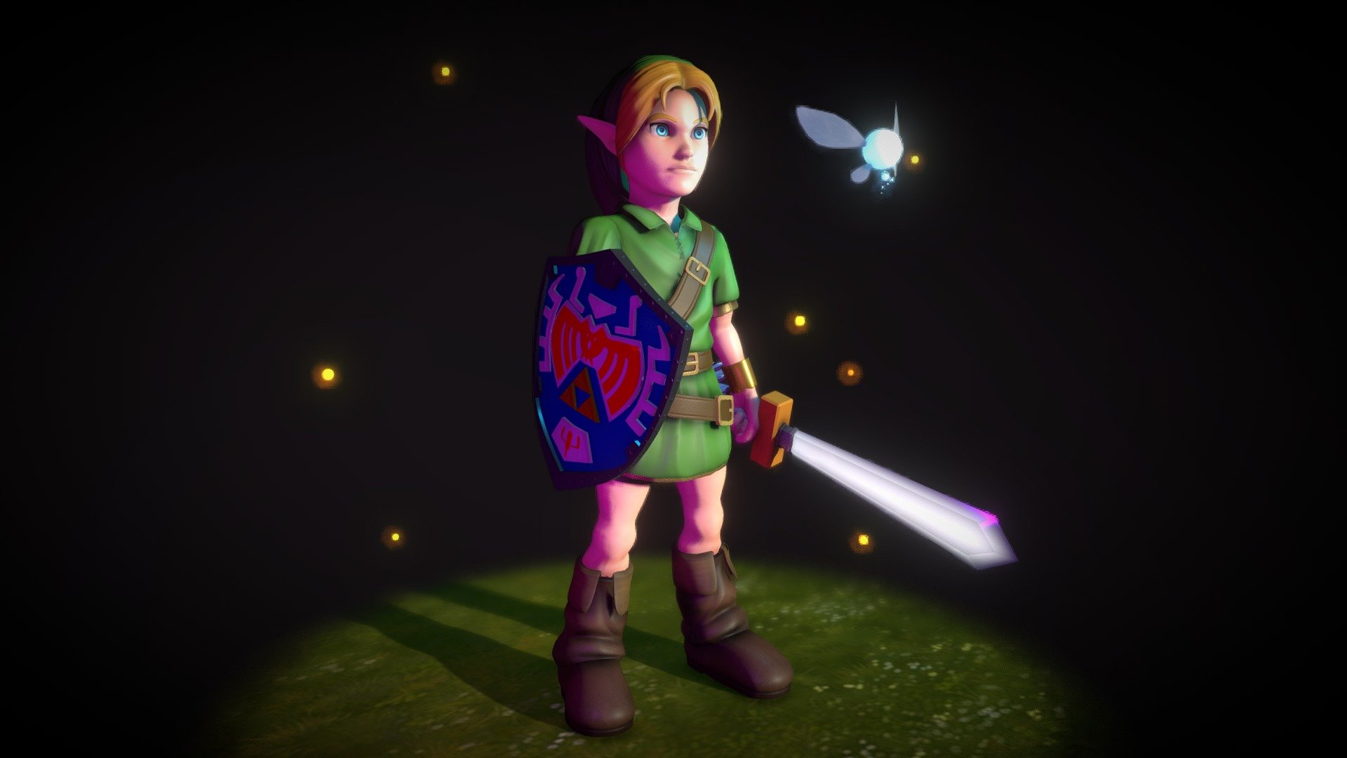Young Link - 3D model by Adel Issoufi (@adelissoufi) [f78fbdb] - Sketchfab