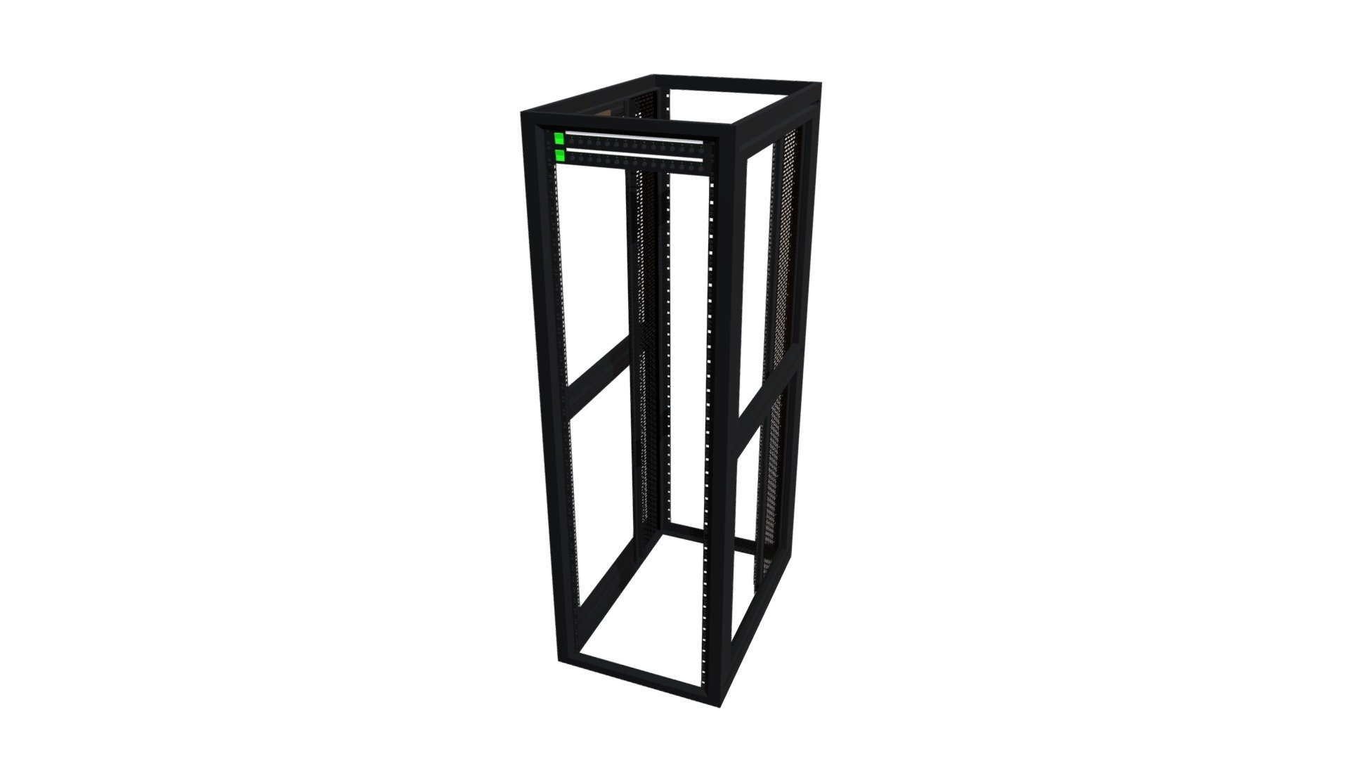 40RU Systems Rack - Buy Royalty Free 3D model by cavicom (@ASI ...