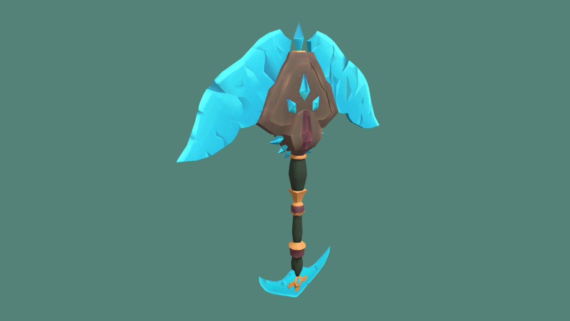 Ornate Gem Axe - Download Free 3D model by lion.gelders [f791ba3 ...