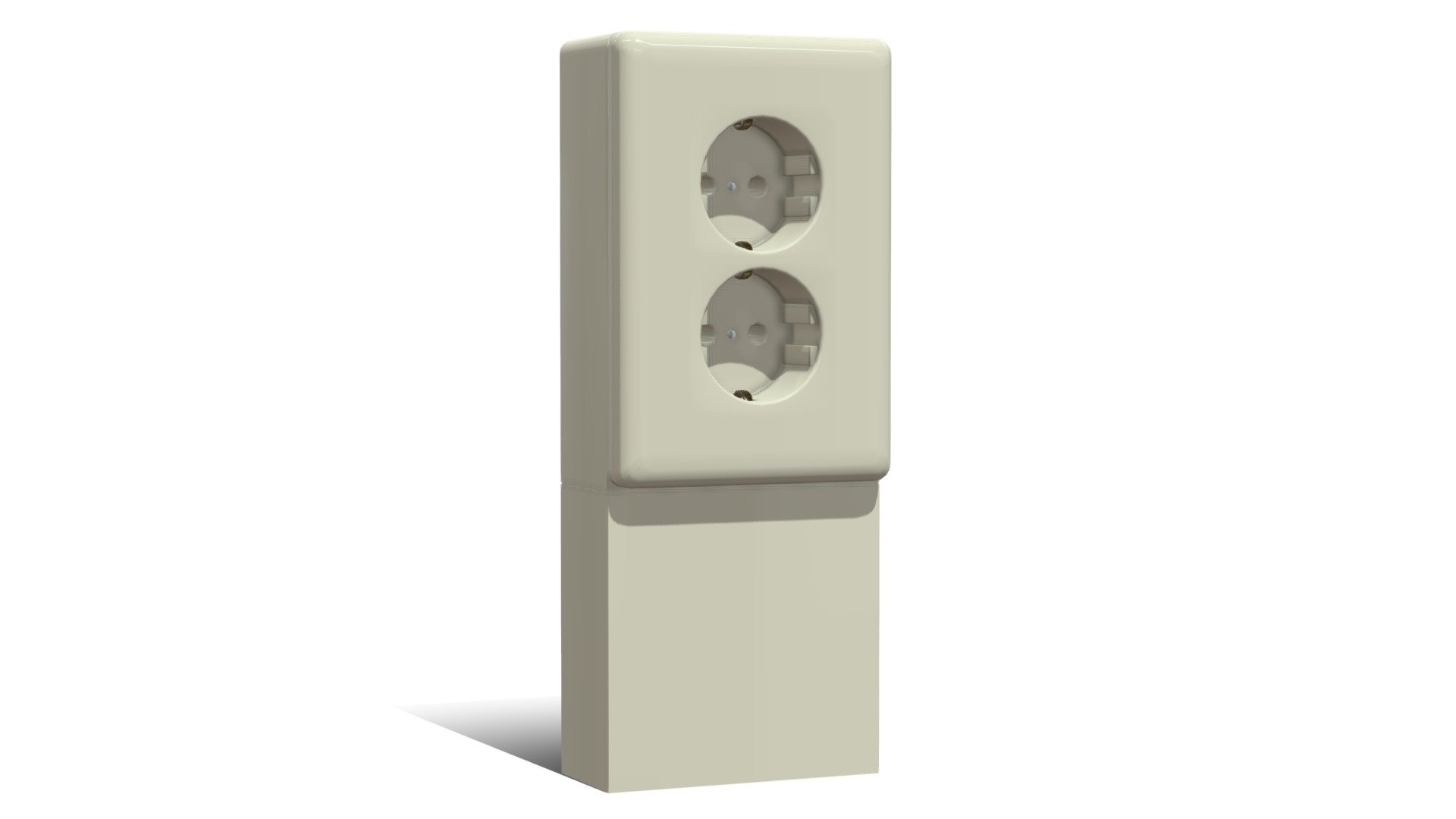 Double Power Outlet - Download Free 3D model by AleixoAlonso [f7958d2 ...