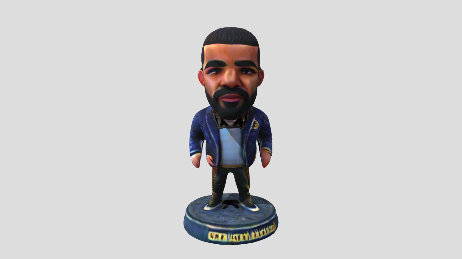 Drake Bobblehead - Buy Royalty Free 3D model by HistoryView.org ...