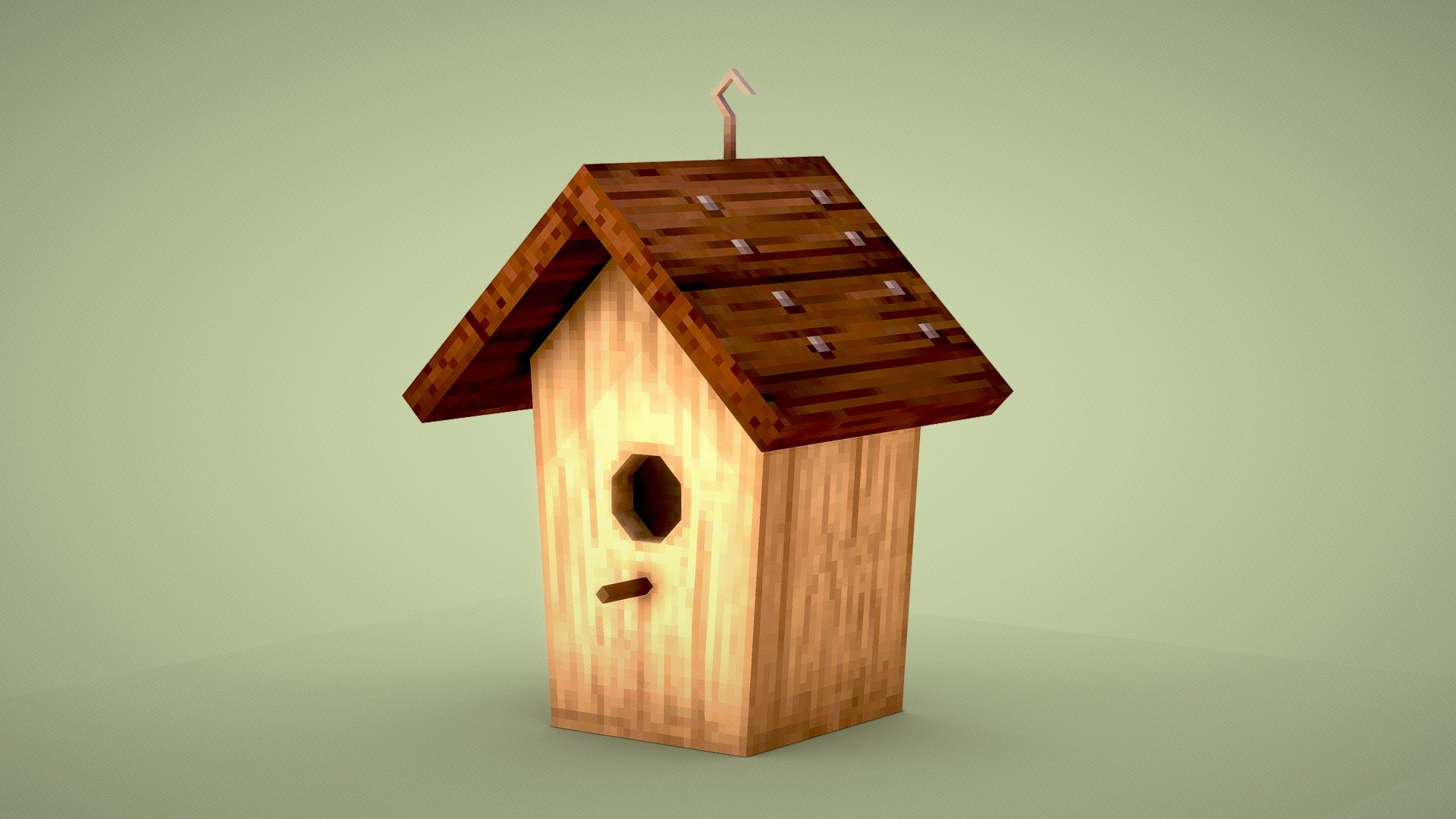 Birdhouse - 3D model by M. Wallace (@walliswahles) [f797476] - Sketchfab