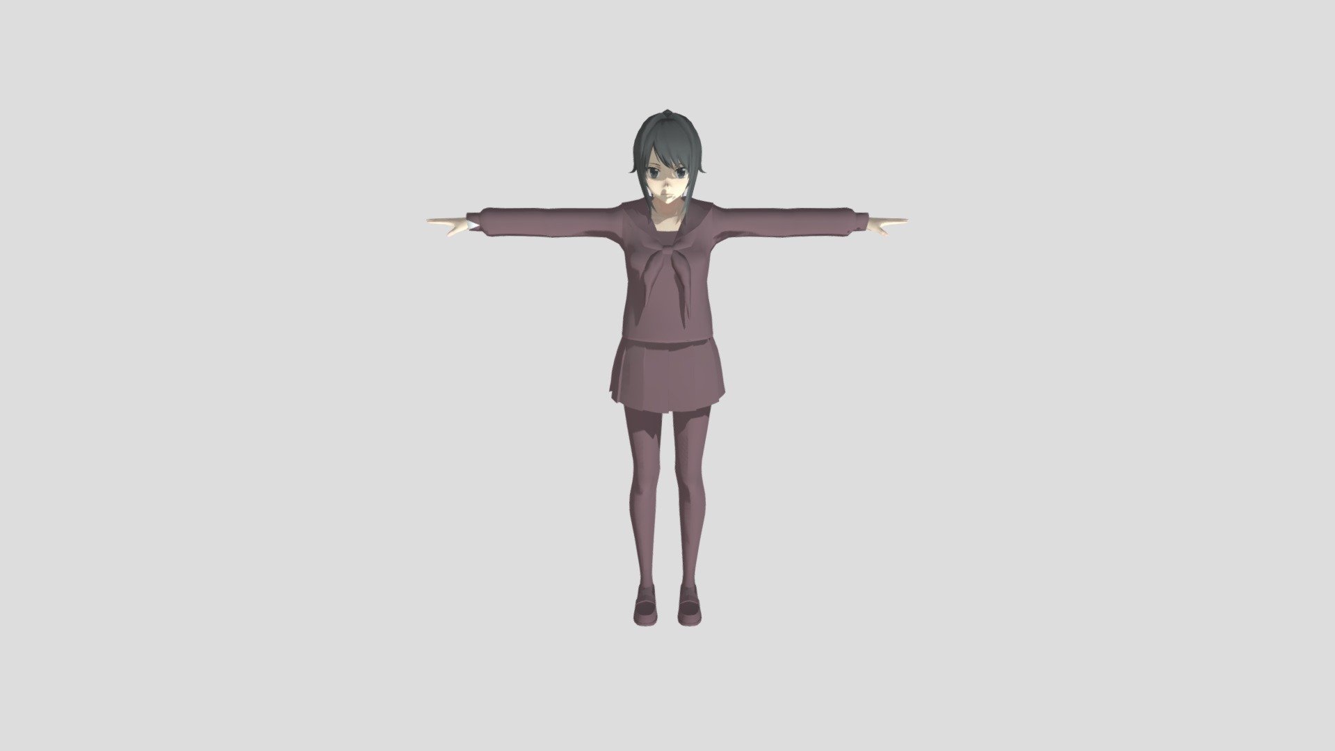 ayano??? - Download Free 3D model by emidev.yt [f797b33] - Sketchfab