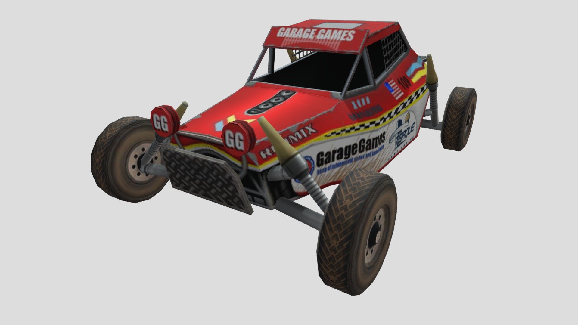 Buggy - 3D model by thevitawrap [f797b80] - Sketchfab