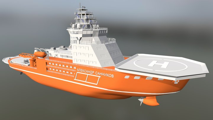 Icebreaker 3D models - Sketchfab