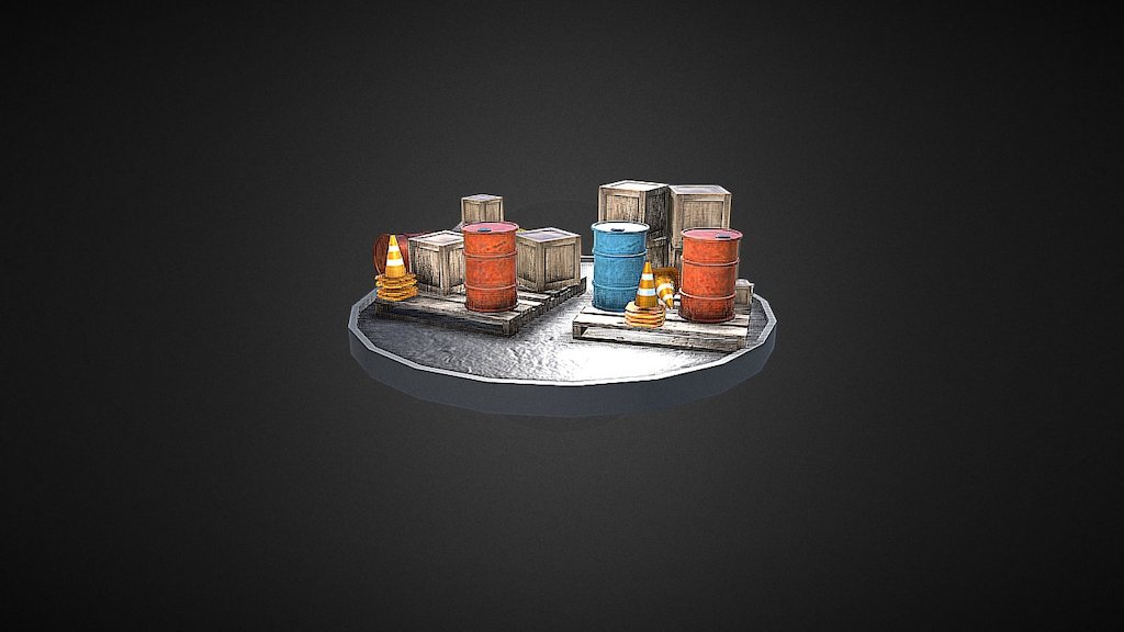 Garage Object - 3D model by Douba_Hakim (@Artkim) [f798a7b] - Sketchfab