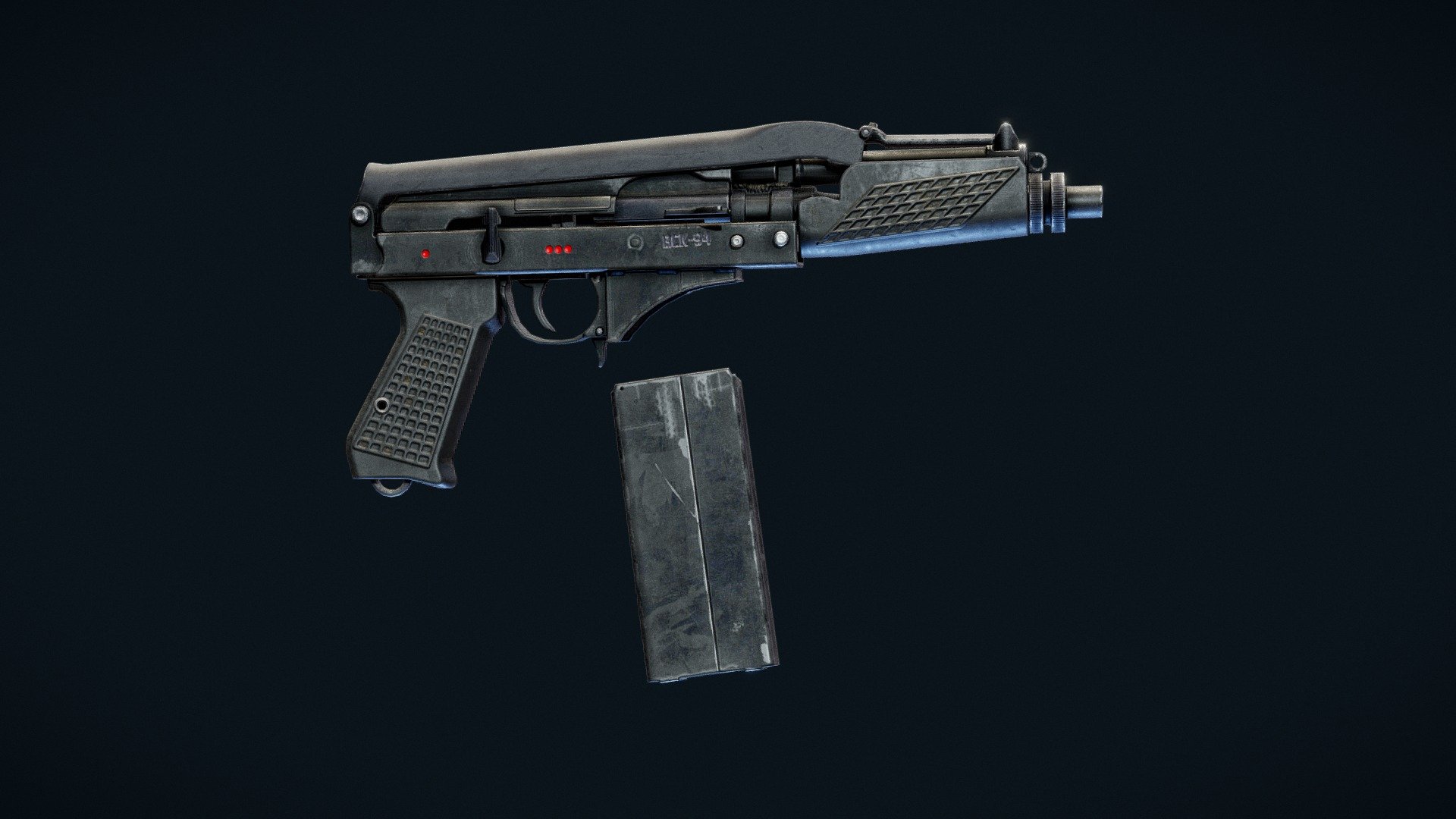 9A91/VSK94 - 9x39 Compact/Sniper rifle - 3D model by TriQMakar (@triMakar) [f79b086] - Sketchfab