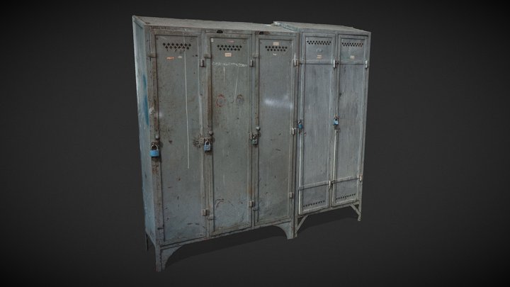 Locker 3D models - Sketchfab