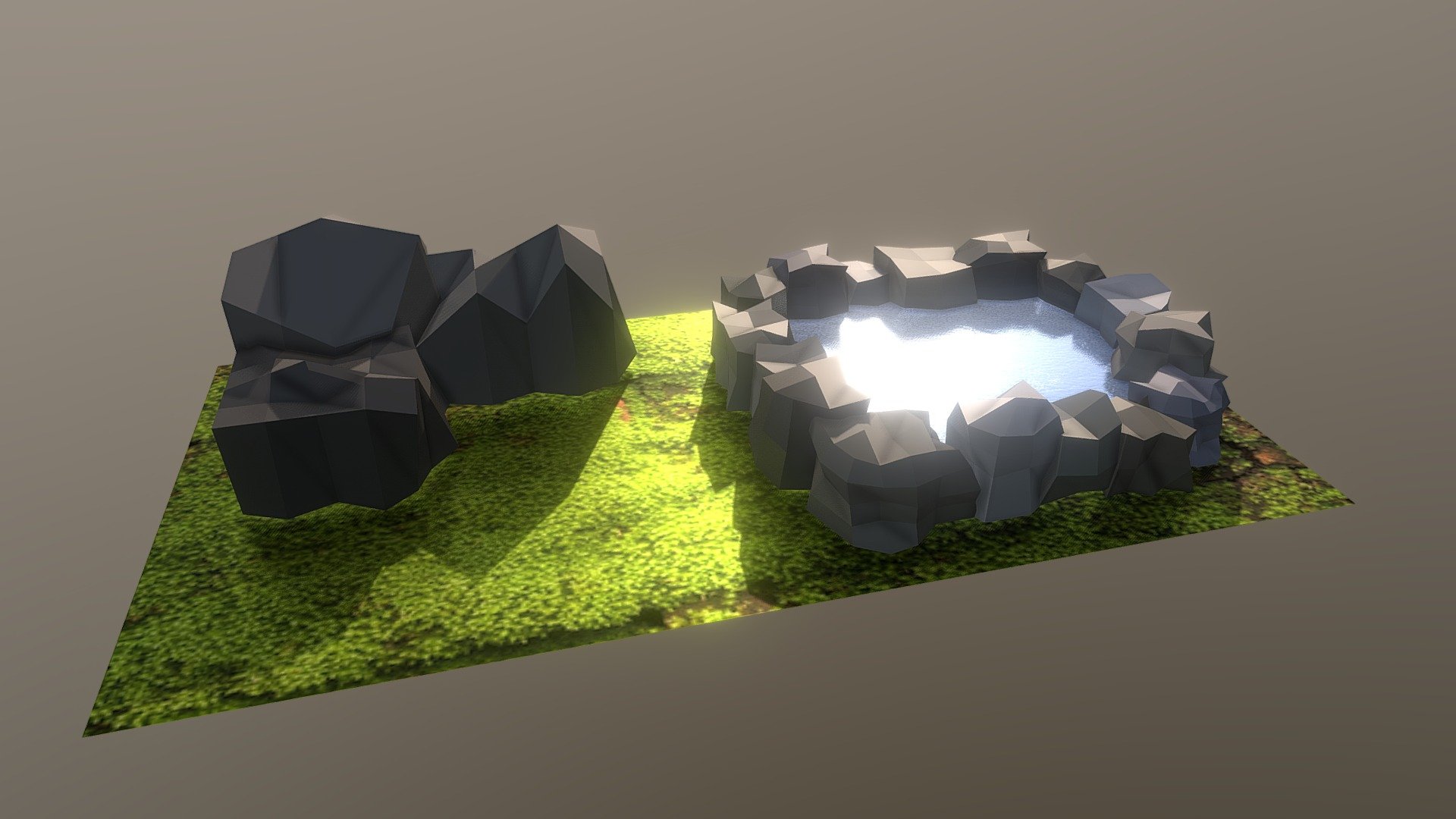 Lake - Download Free 3D model by Melina S. (@melinasavvidou) [f79bb55 ...