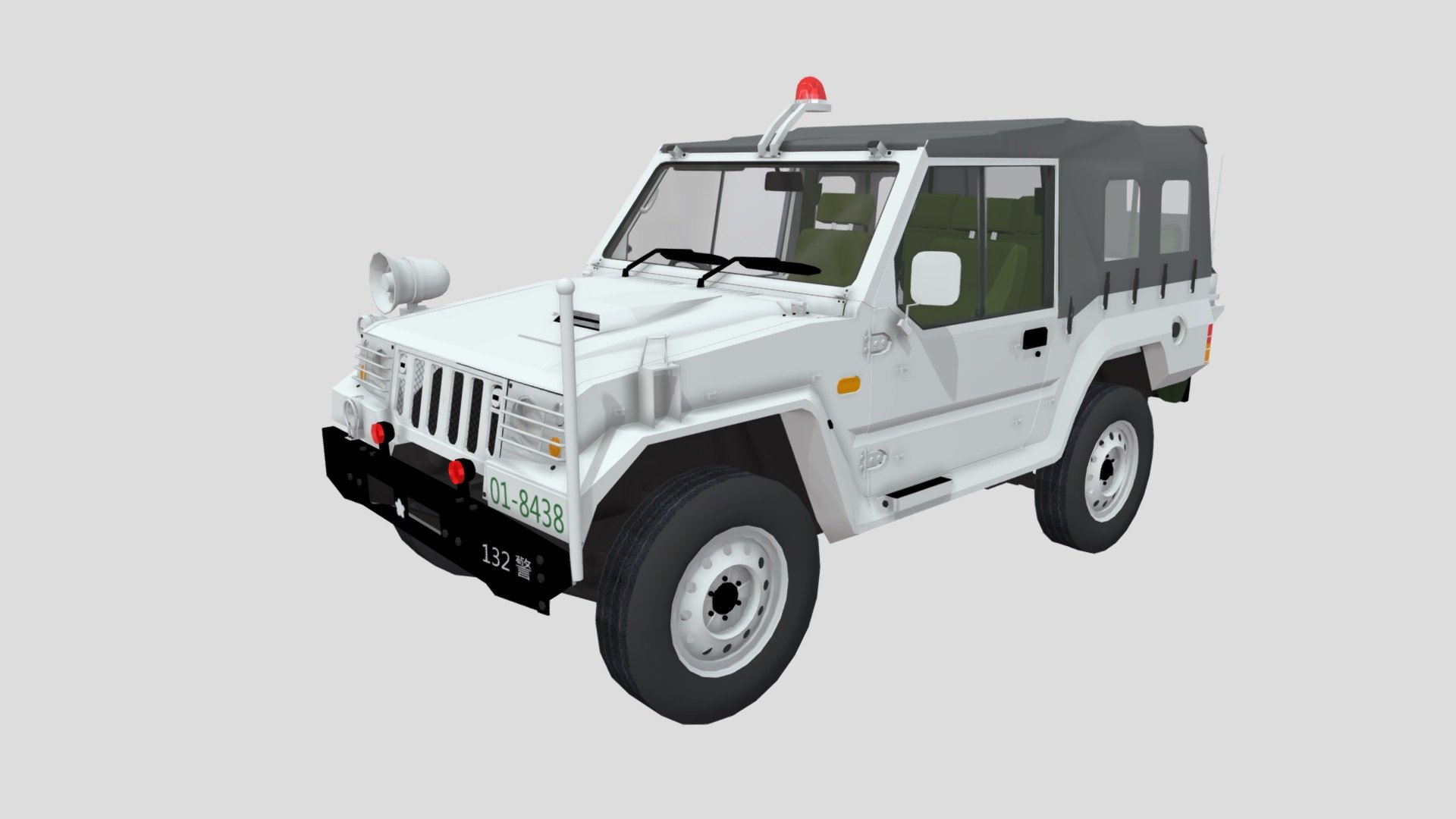 JGSDF Type 73 Light Truck (Police) - Download Free 3D model by Basic ...