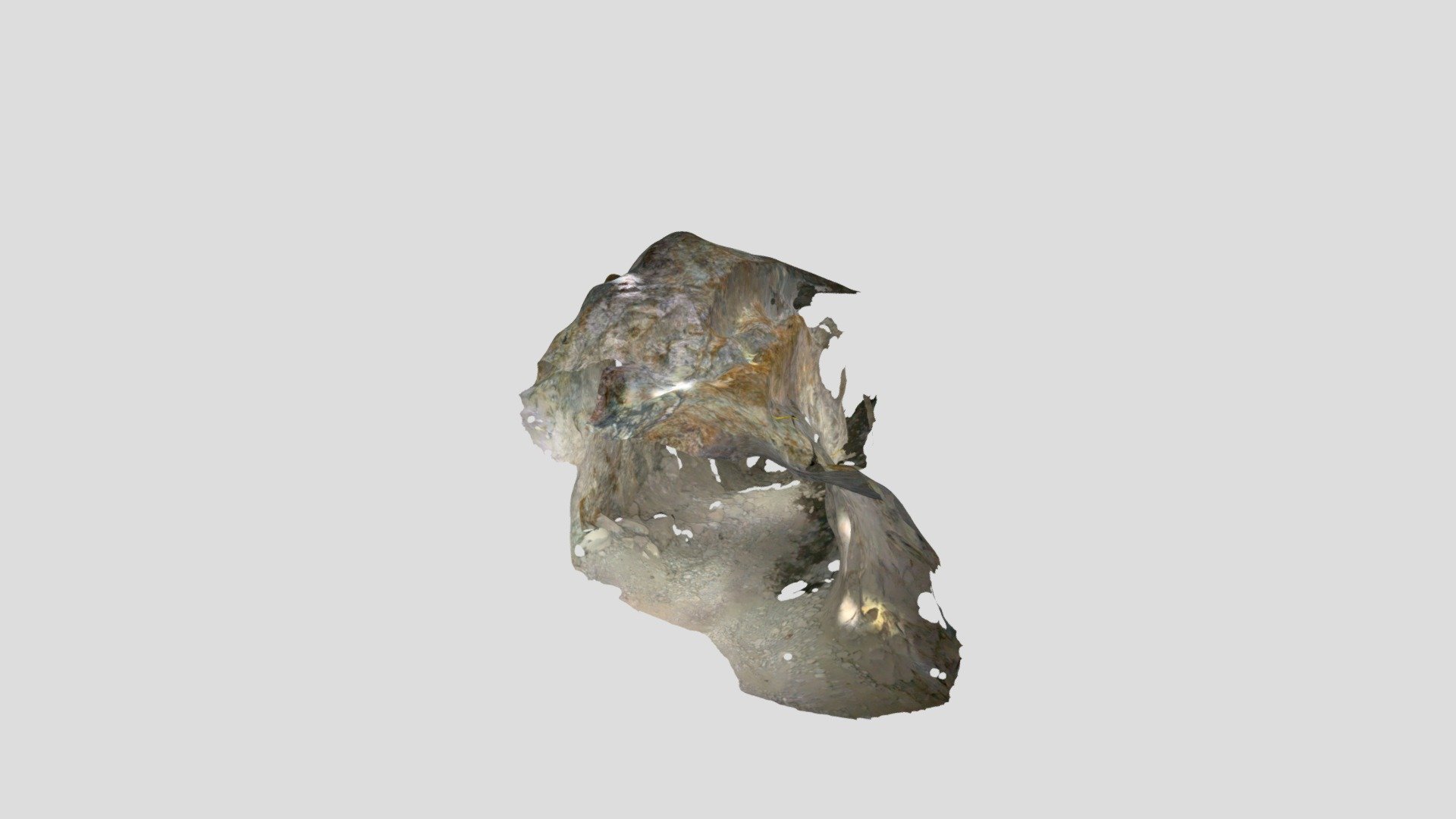 Mina La Condesa | Falla con Mineral - Download Free 3D model by ...
