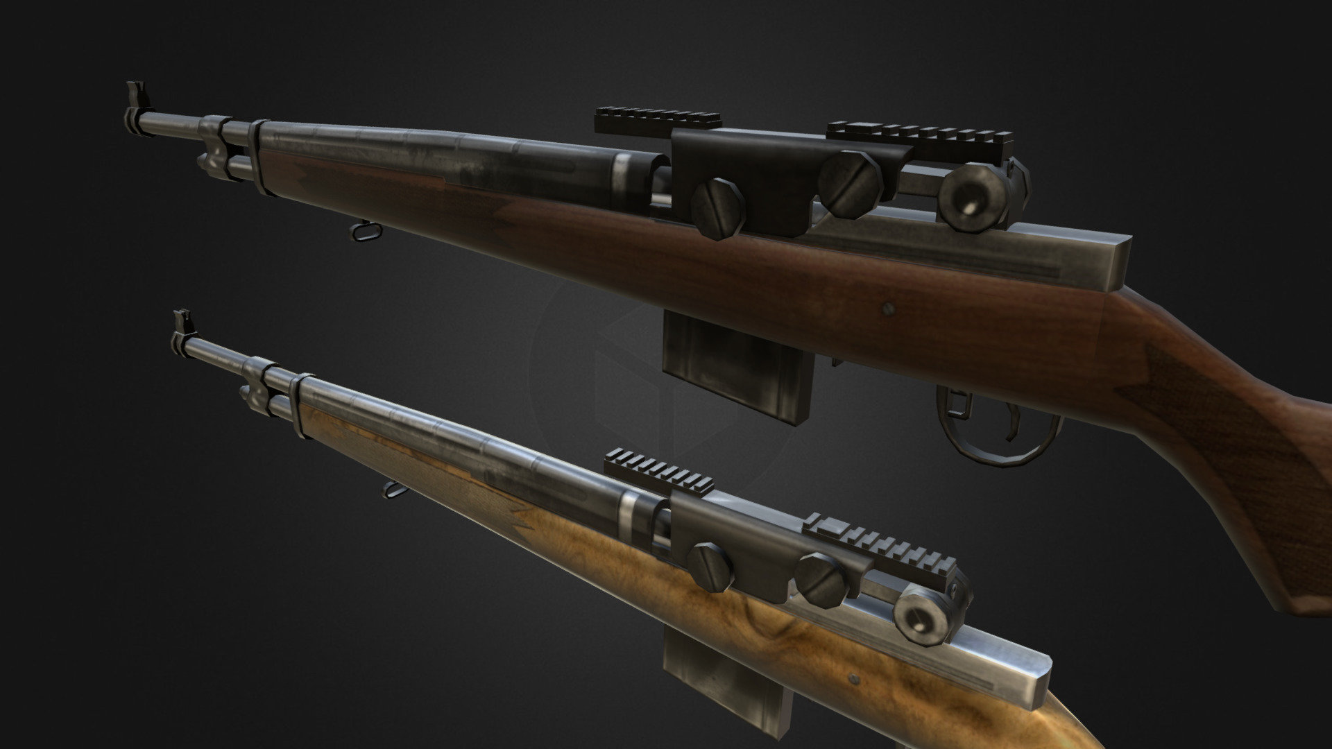 Rifles - 3D model by DIStudios (@distudios_) [f79f604] - Sketchfab