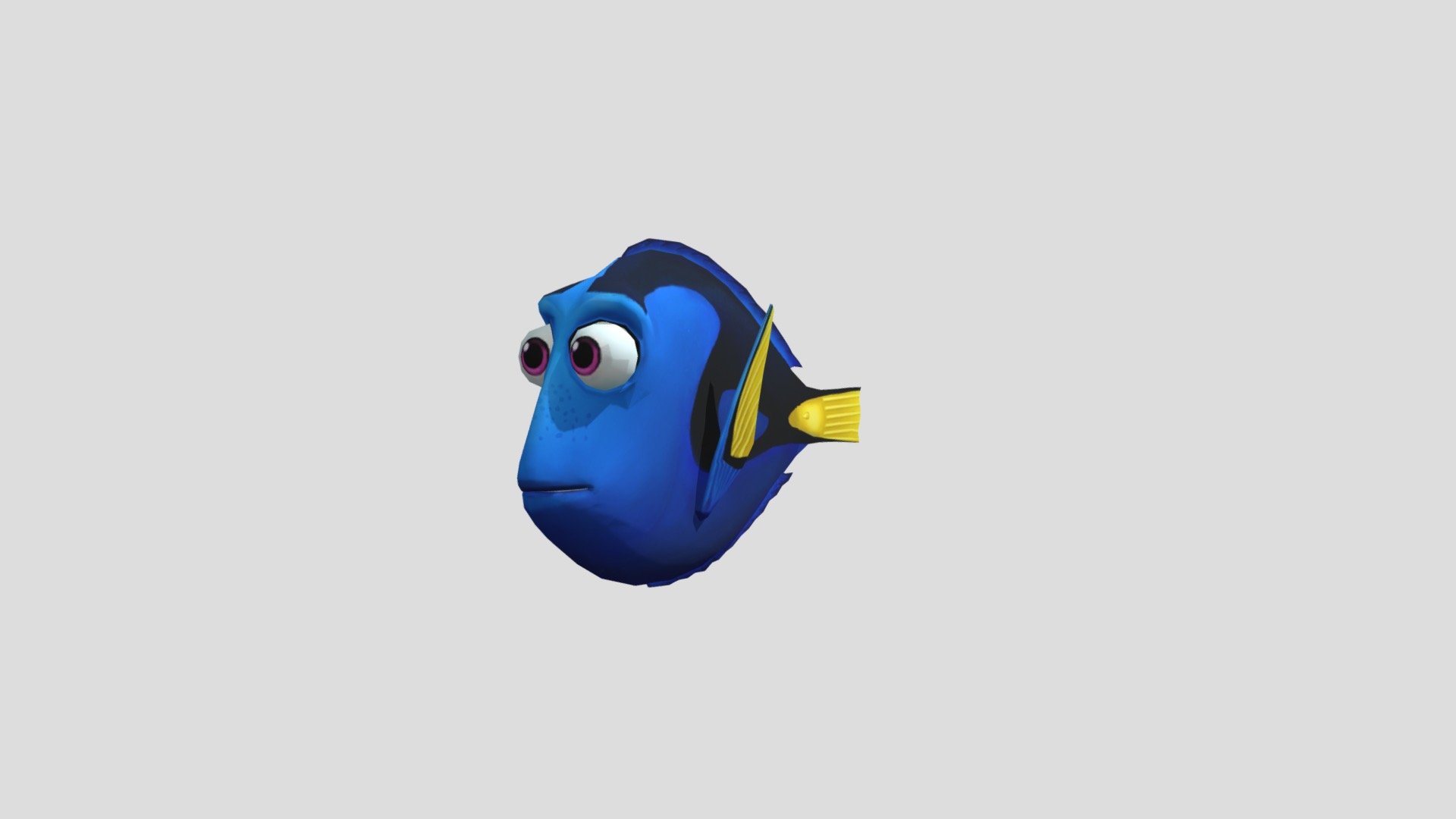 Dory 3D Model - Download Free 3D model by spongebob.evolution [f7a044e ...